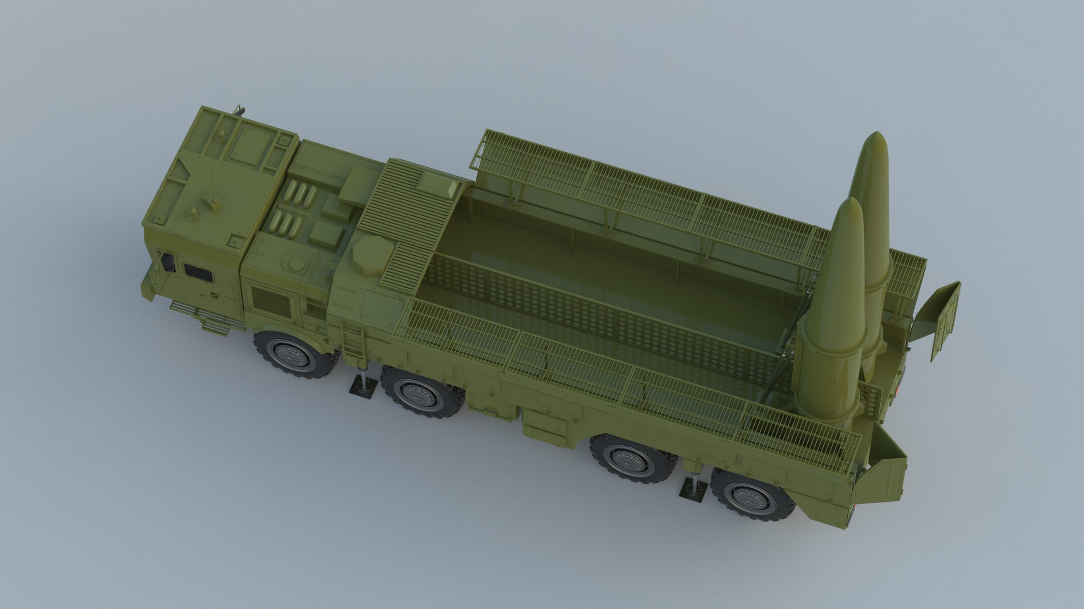 9K720 Iskander - 3D Model by frezzy