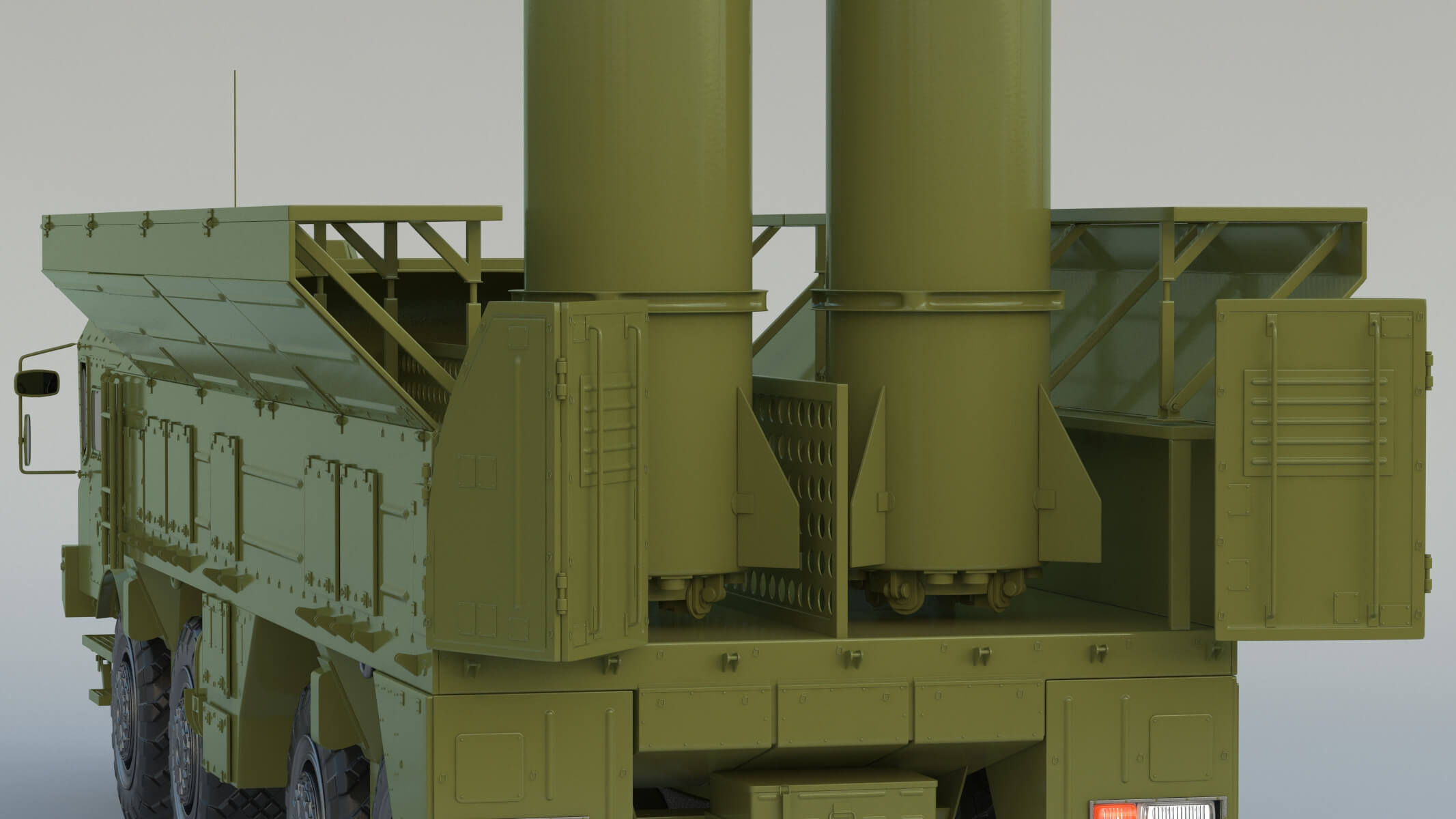 9K720 Iskander - 3D Model by frezzy