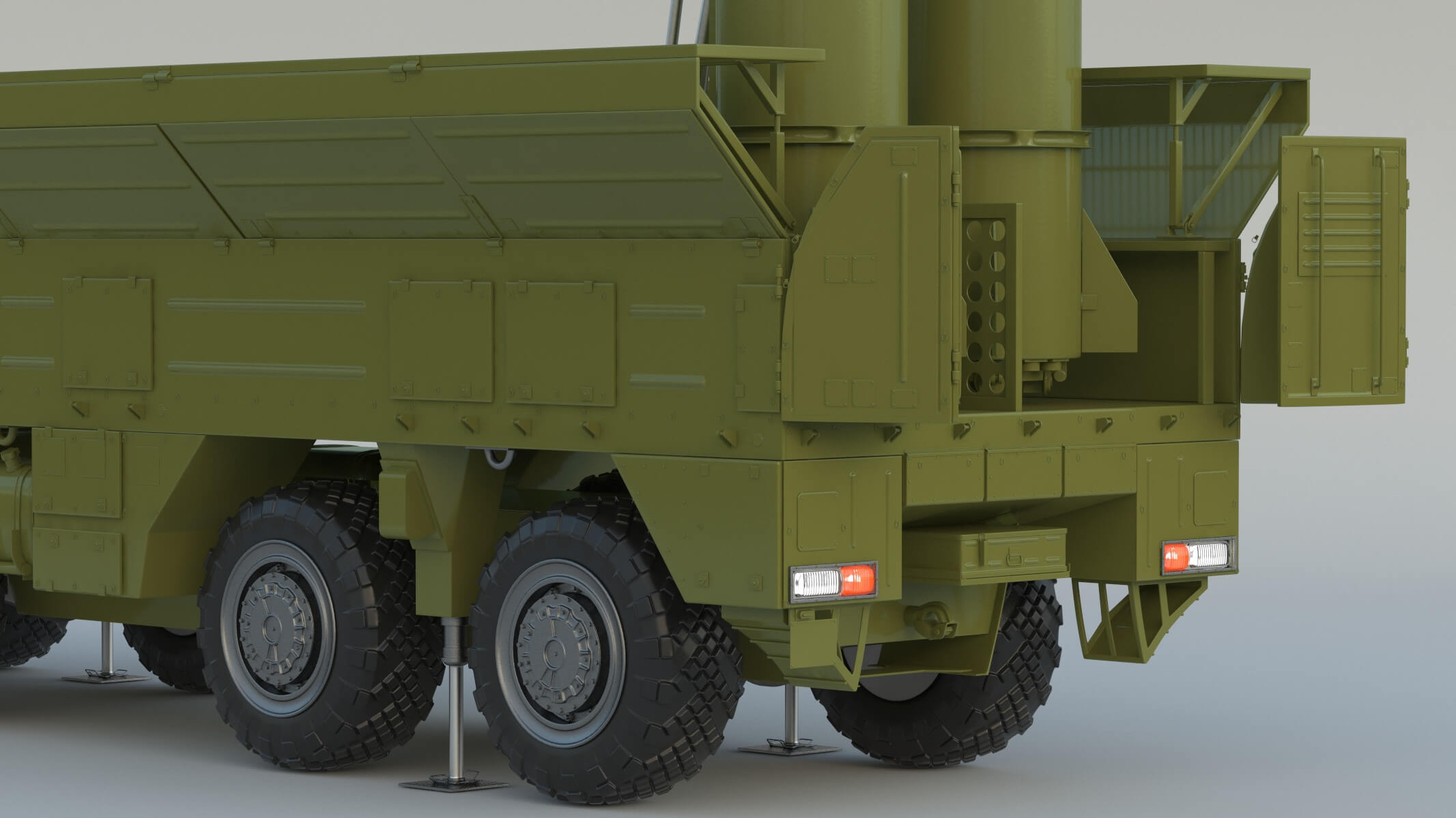 9K720 Iskander - 3D Model by frezzy
