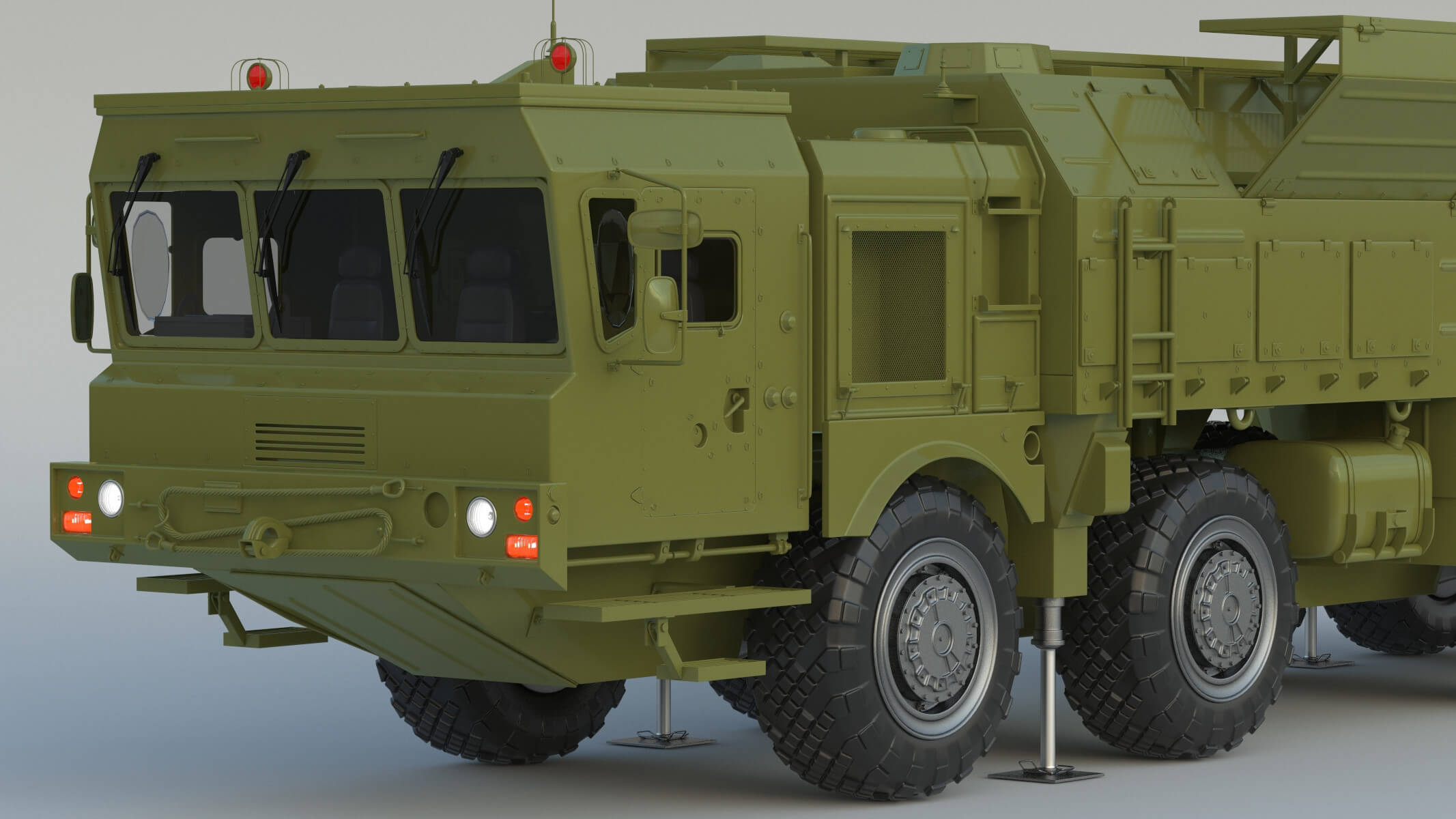 9K720 Iskander - 3D Model by frezzy