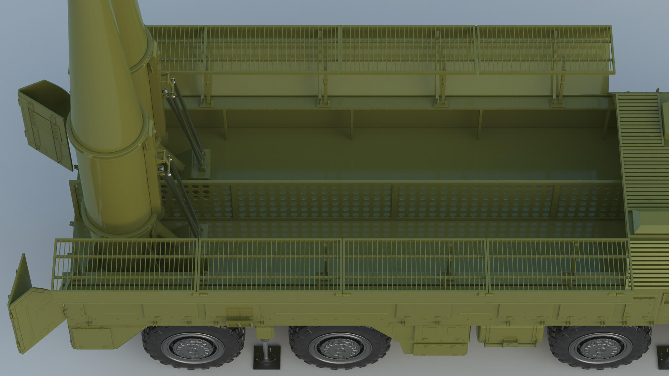 9K720 Iskander - 3D Model by frezzy