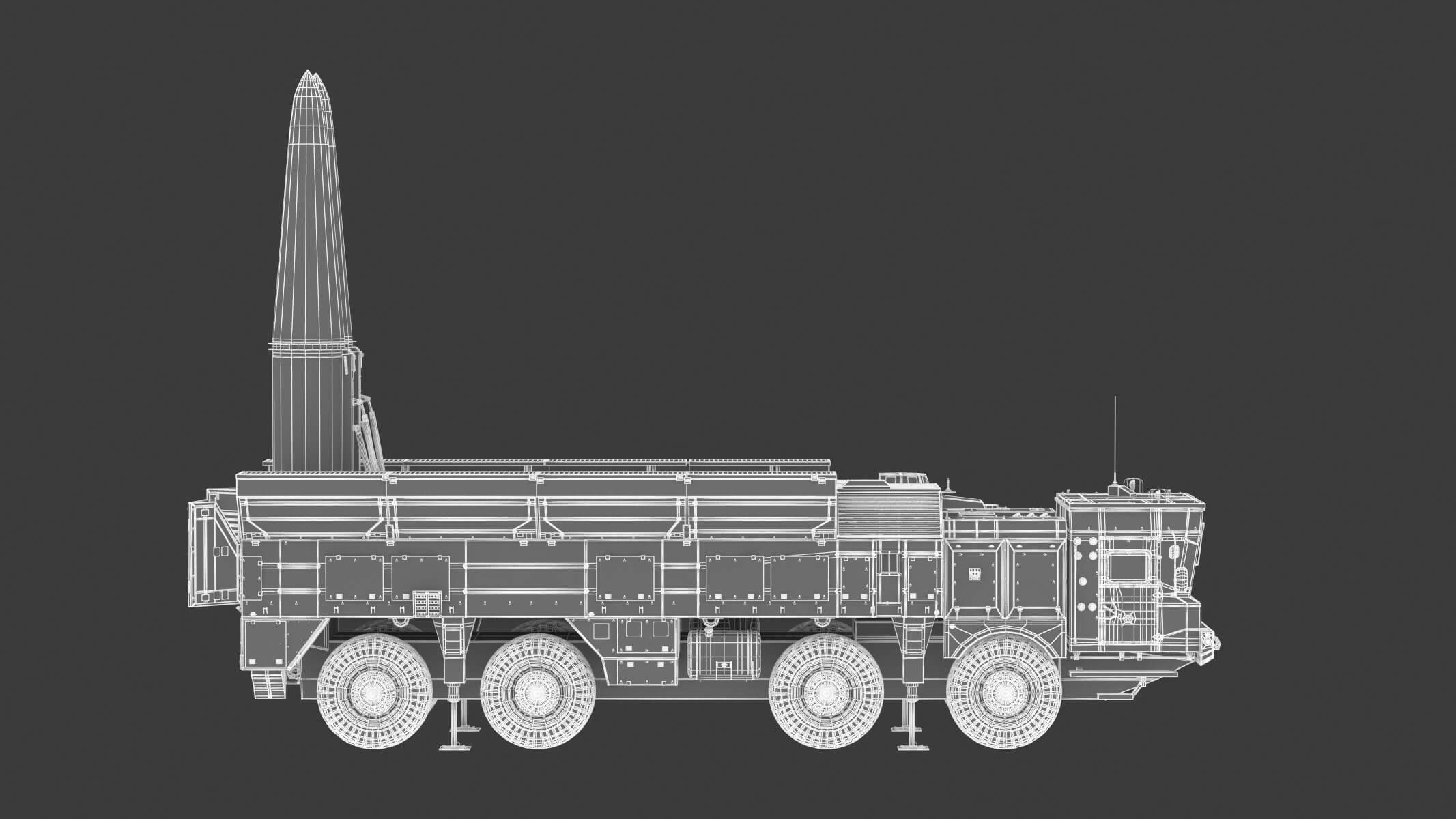 9K720 Iskander - 3D Model by frezzy