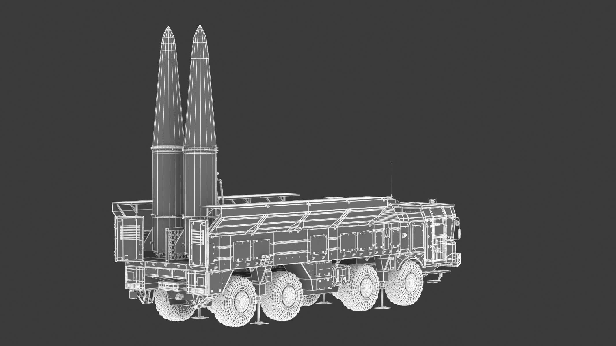9K720 Iskander - 3D Model by frezzy