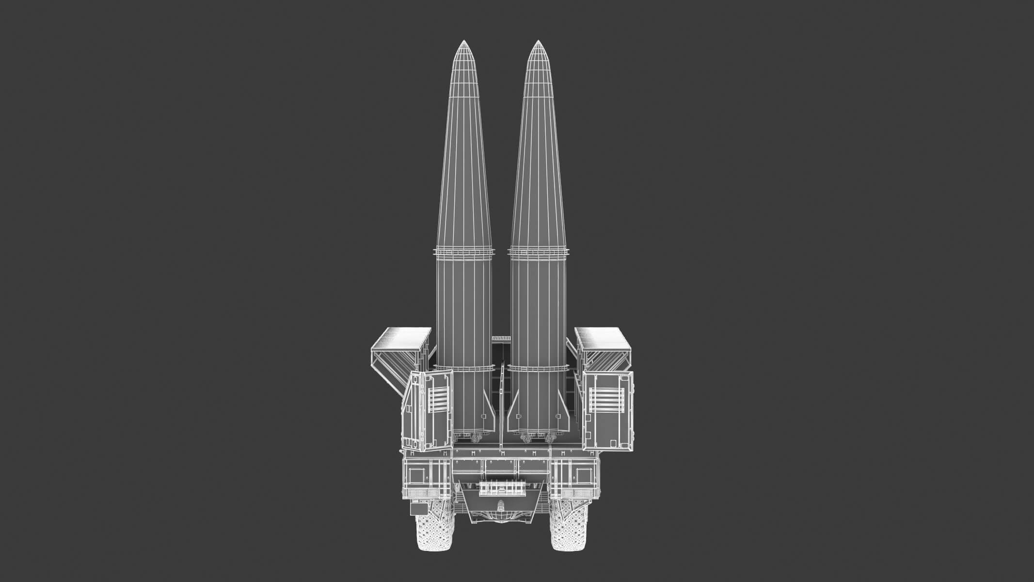 9K720 Iskander - 3D Model by frezzy