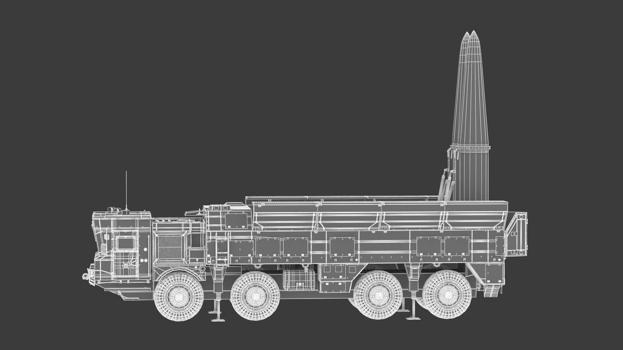 9K720 Iskander - 3D Model by frezzy
