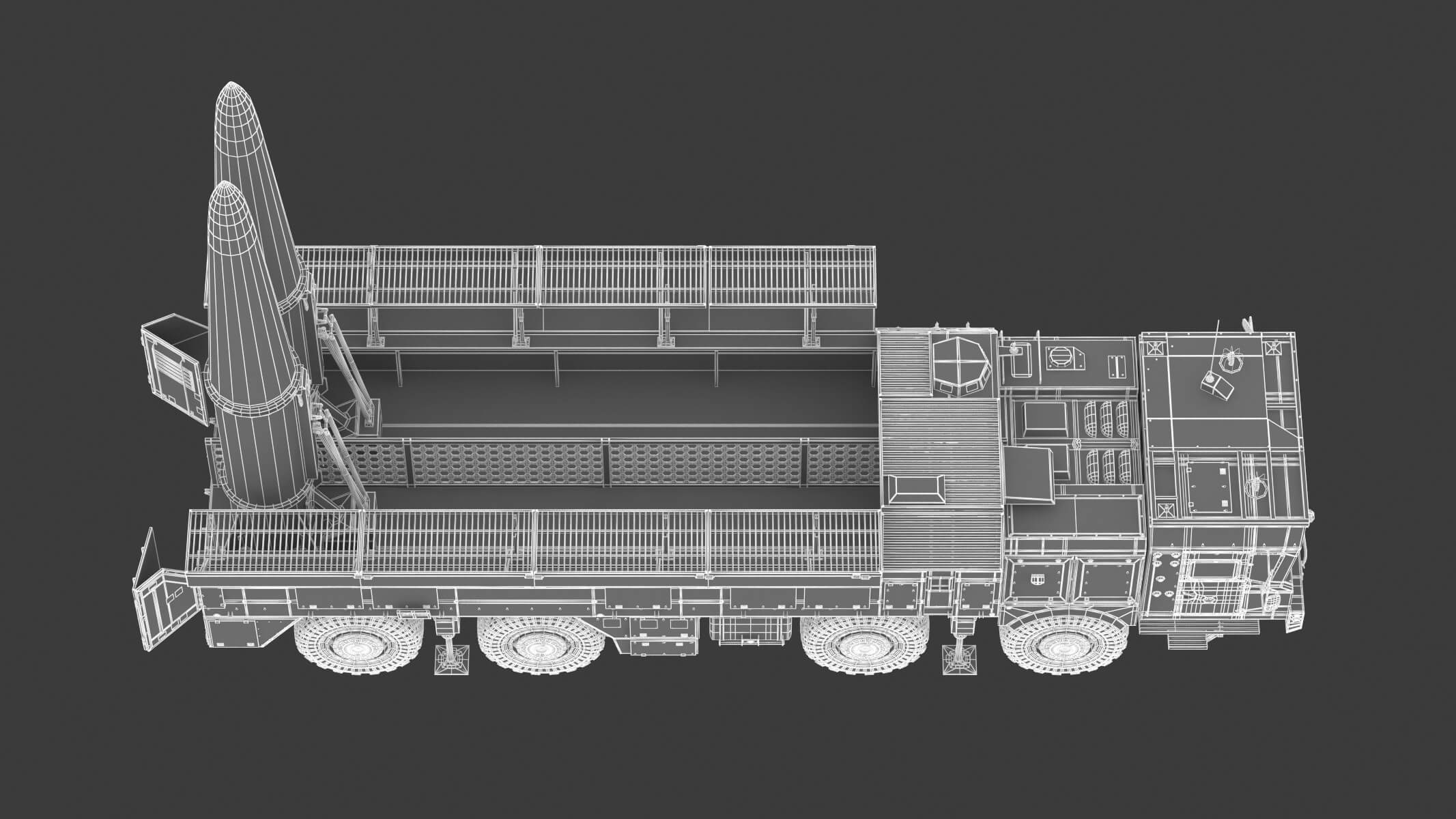 9K720 Iskander - 3D Model by frezzy