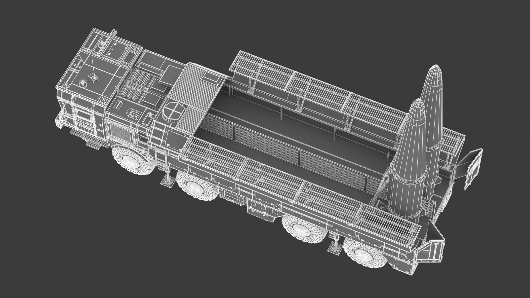 9K720 Iskander - 3D Model by frezzy