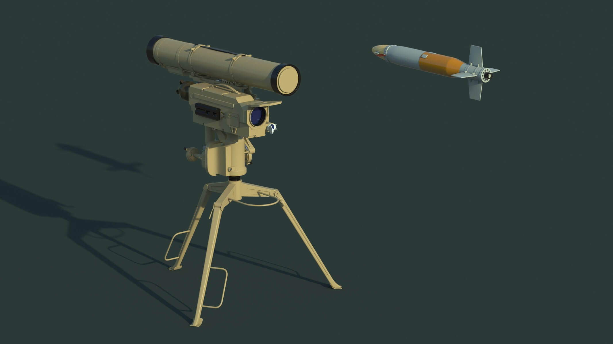 9M133 Kornet - 3D Model by frezzy