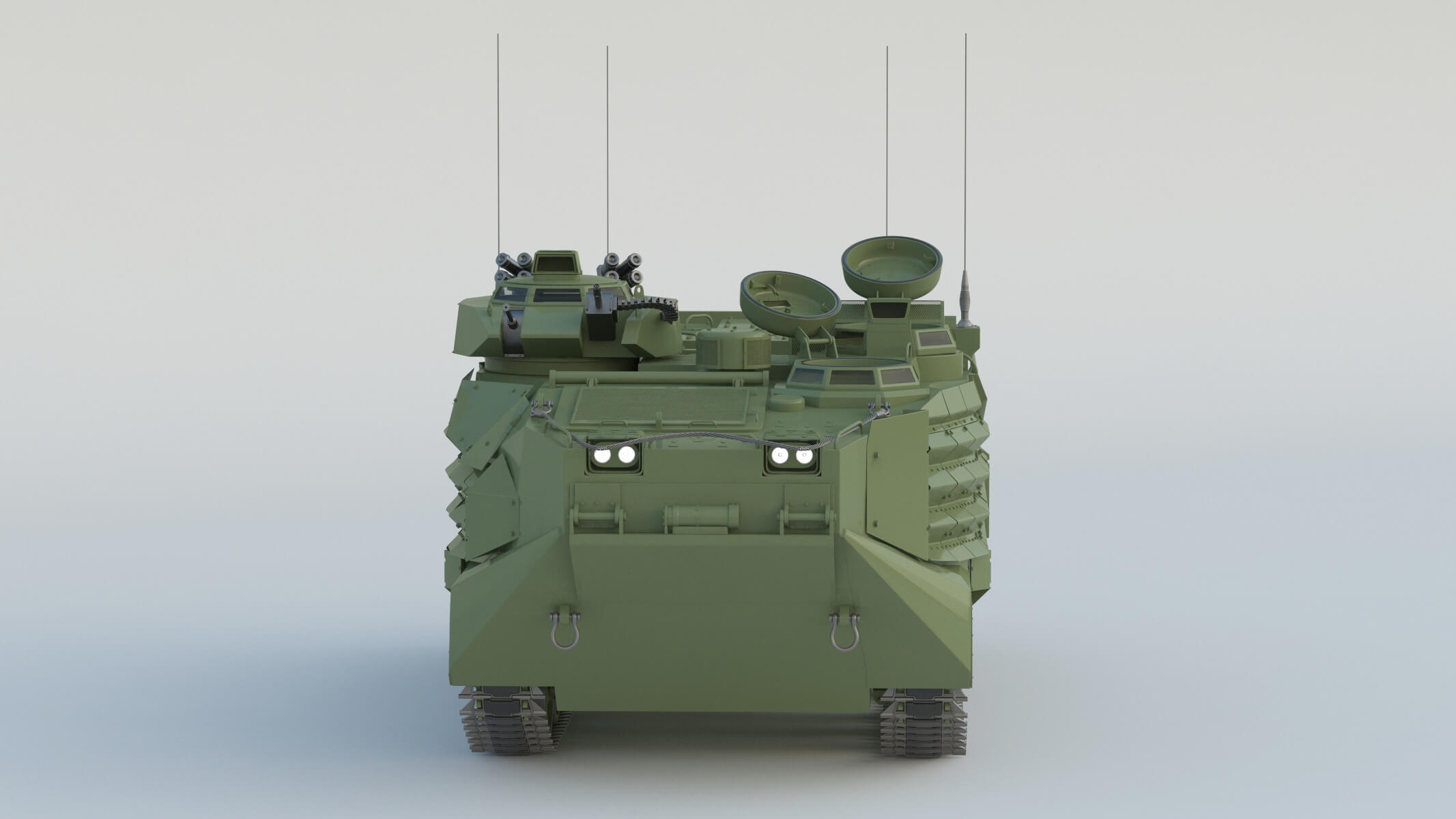 AAVP-7A1 Assault Amphibious Vehicle 3D Model by frezzy