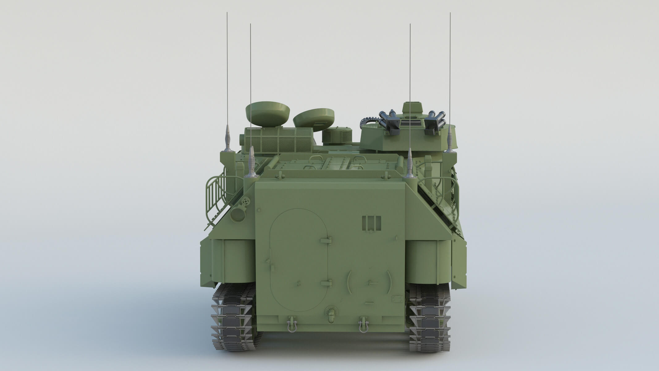 AAVP-7A1 Assault Amphibious Vehicle 3D Model by frezzy