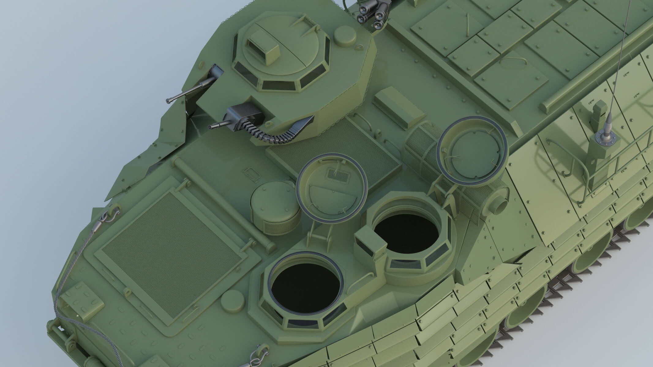 AAVP-7A1 Assault Amphibious Vehicle 3D Model by frezzy