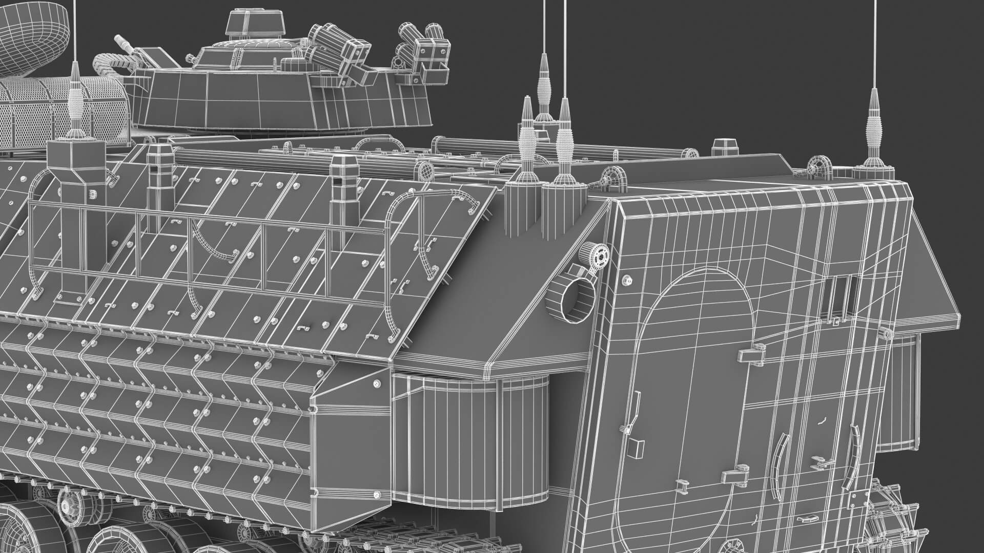 AAVP-7A1 Assault Amphibious Vehicle 3D Model by frezzy