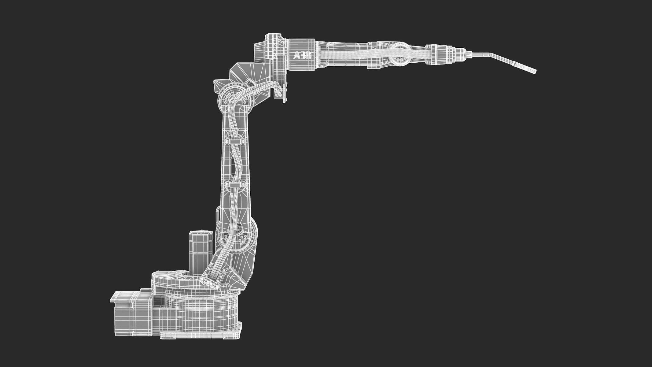 ABB IRB 1520ID - 3D Model by frezzy