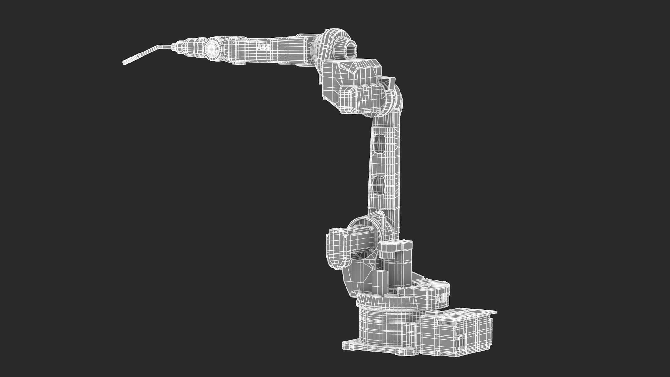 ABB IRB 1520ID - 3D Model by frezzy