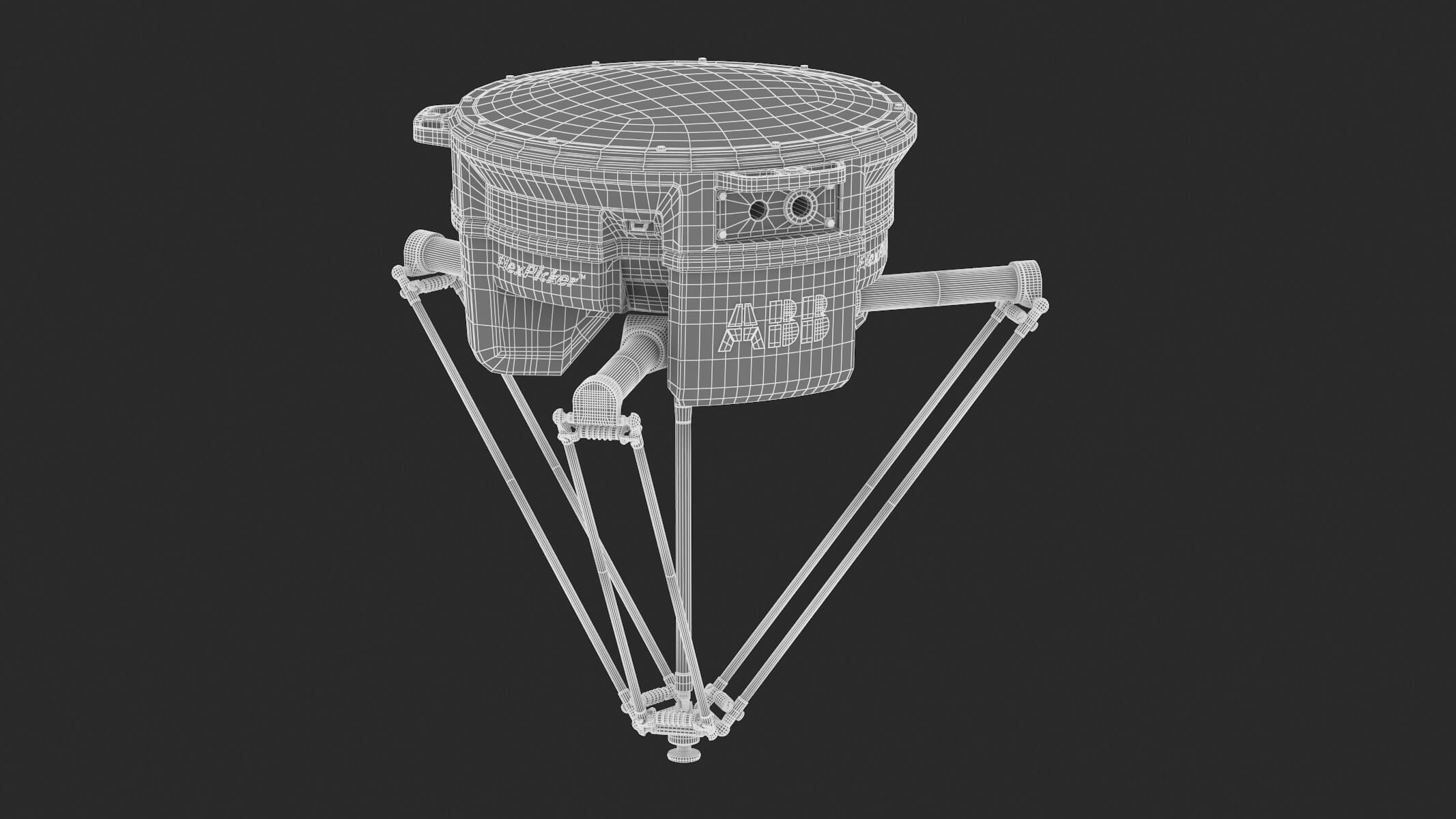 ABB IRB 360 FlexPicker - 3D Model by frezzy