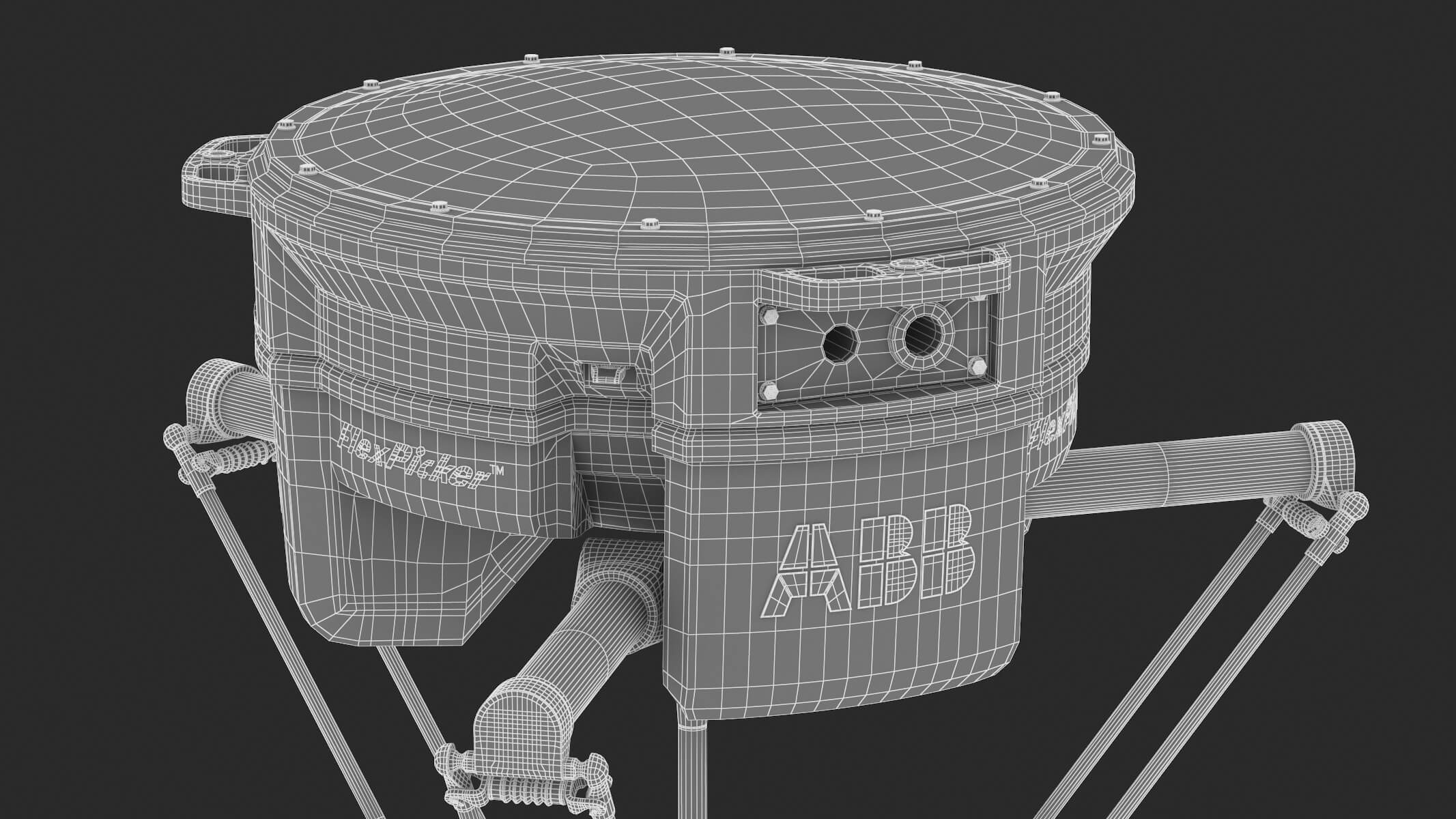 ABB IRB 360 FlexPicker - 3D Model by frezzy