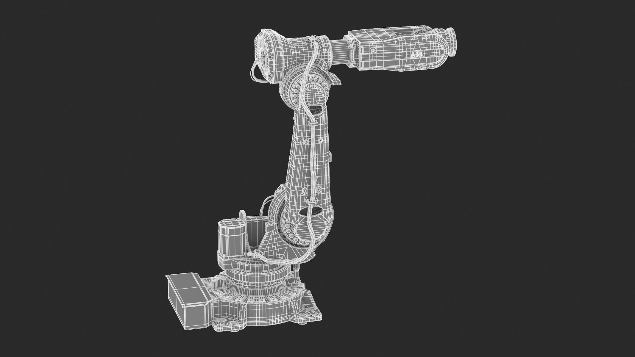 ABB IRB 6620 - 3D Model by frezzy