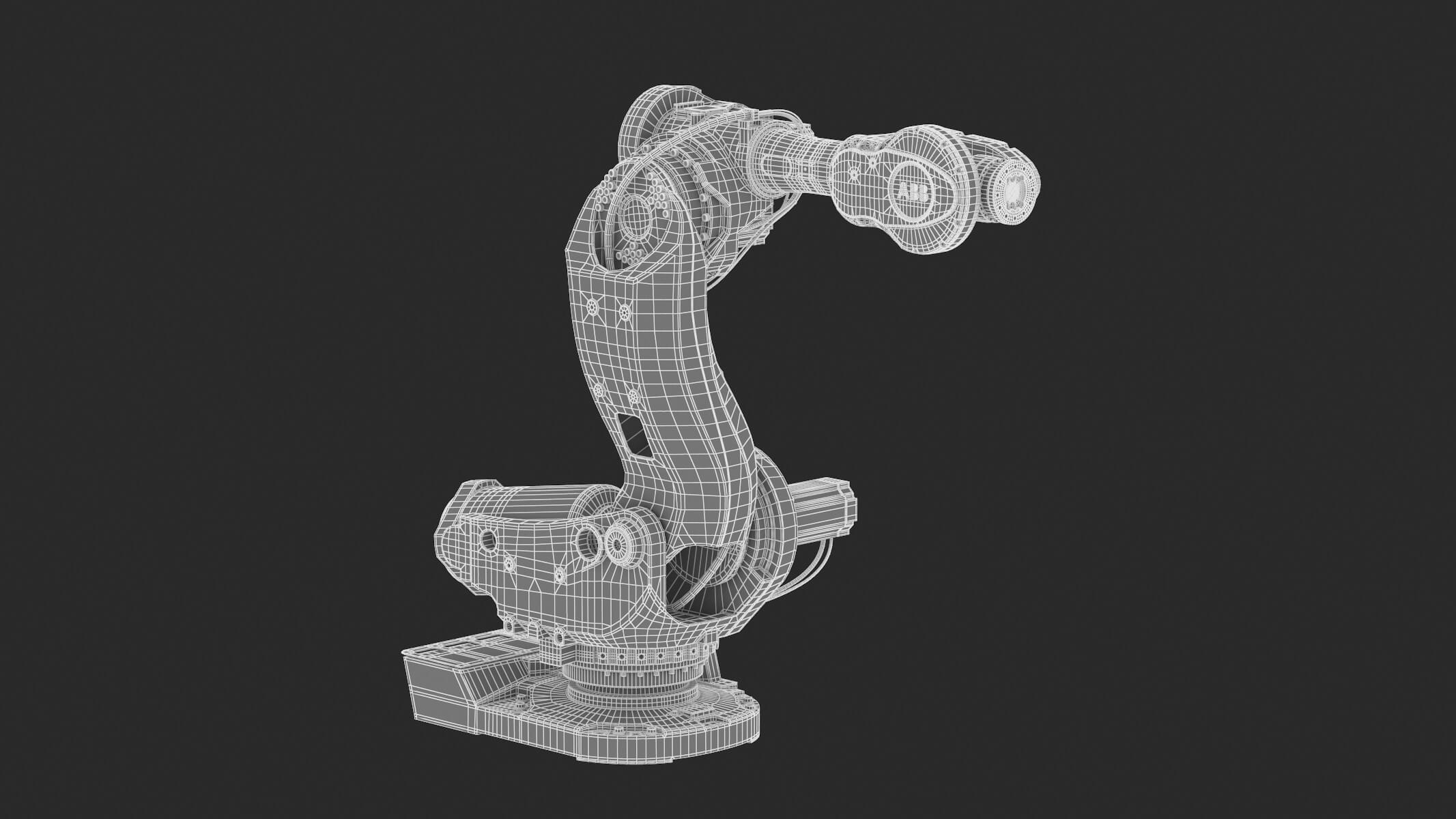 ABB IRB 7600 - 3D Model by frezzy