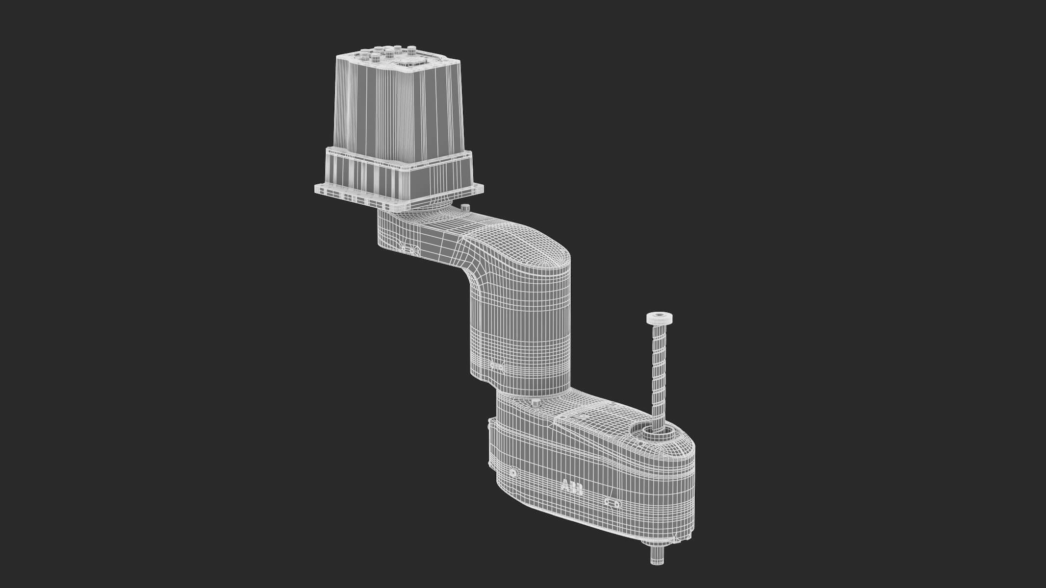 ABB IRB 910INV SCARA - 3D Model by frezzy