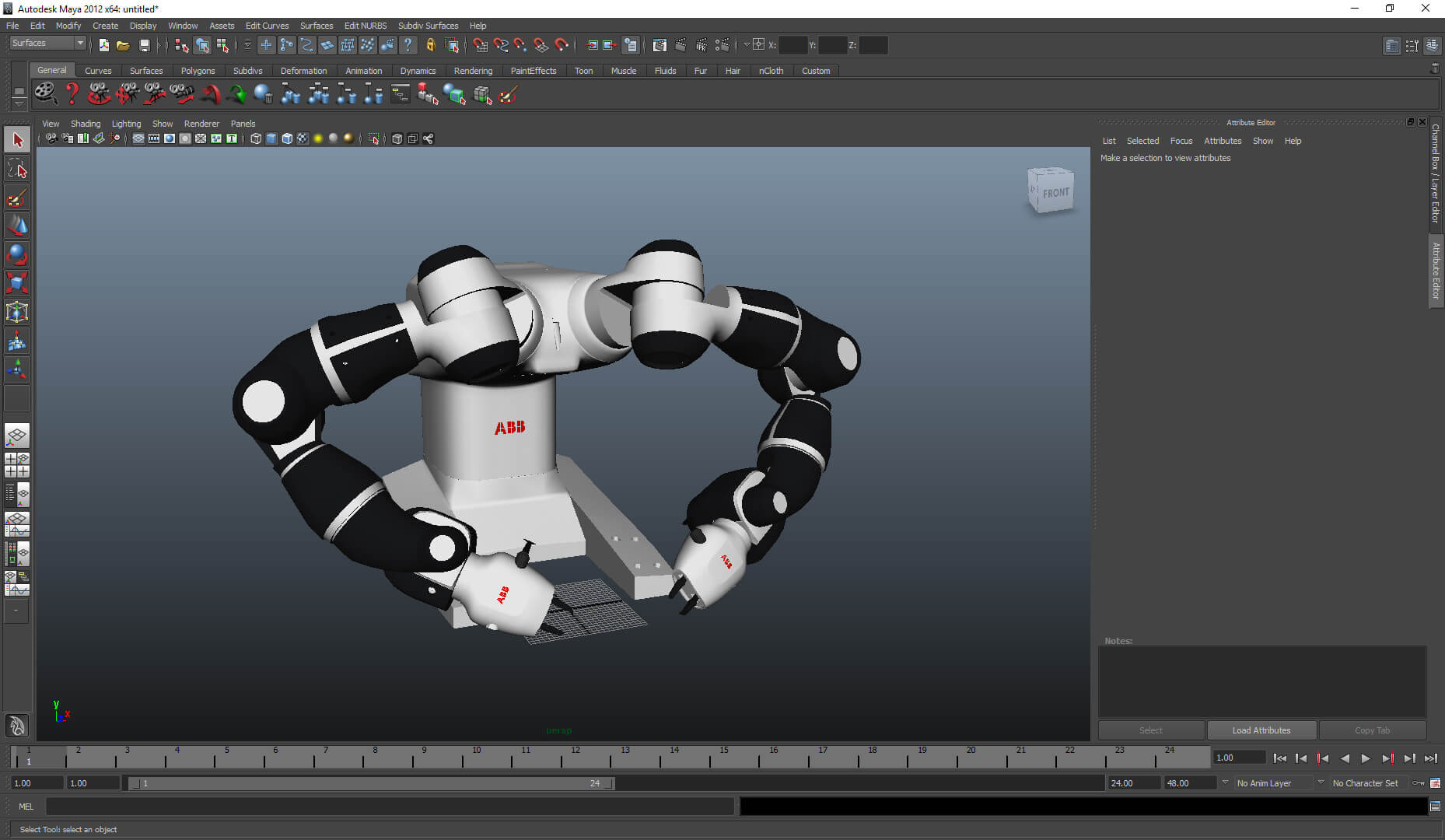 ABB YuMi - 3D Model by frezzy
