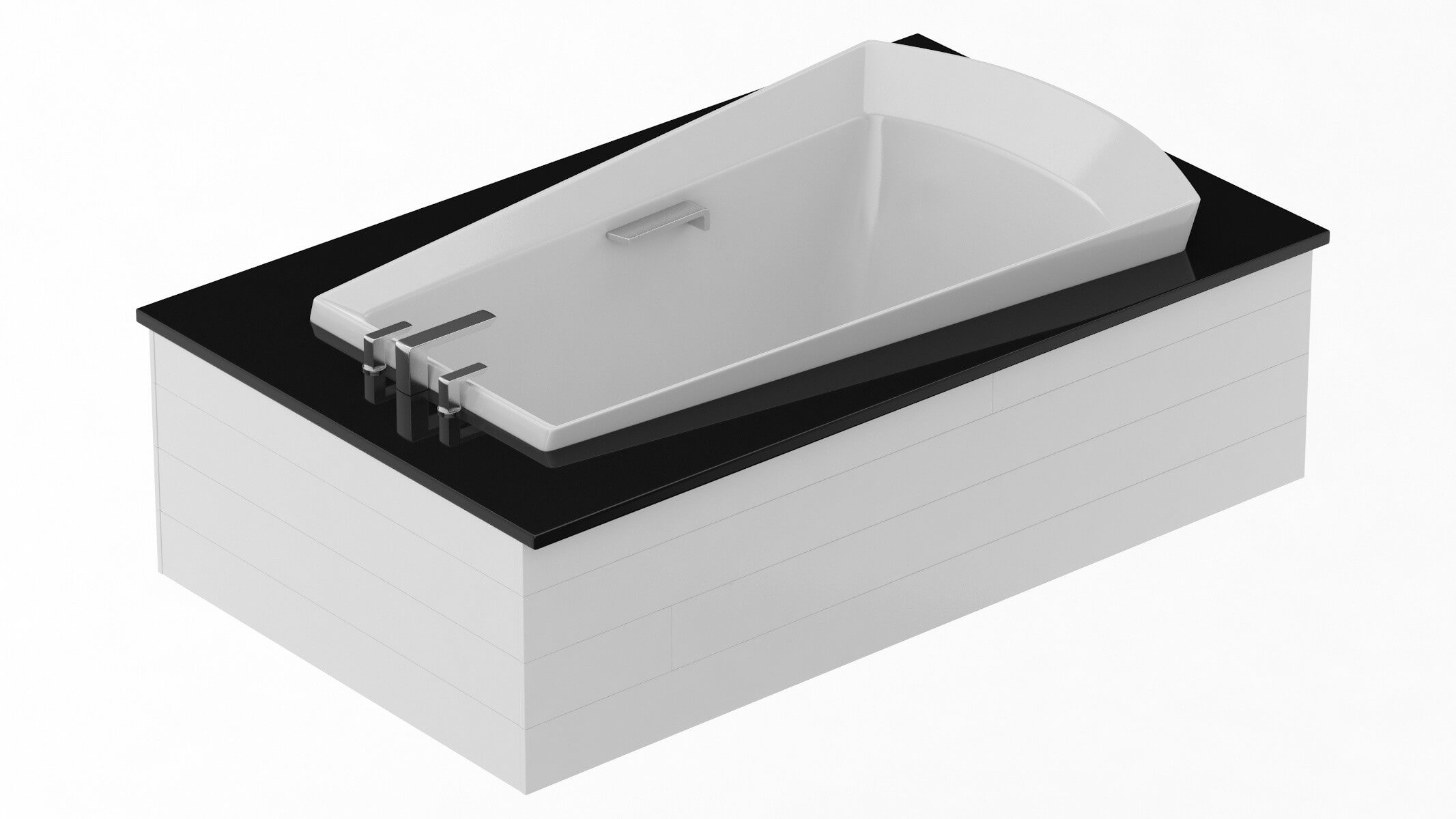 ABY964N Soiree Soeaker Bathtub - 3D Model by frezzy