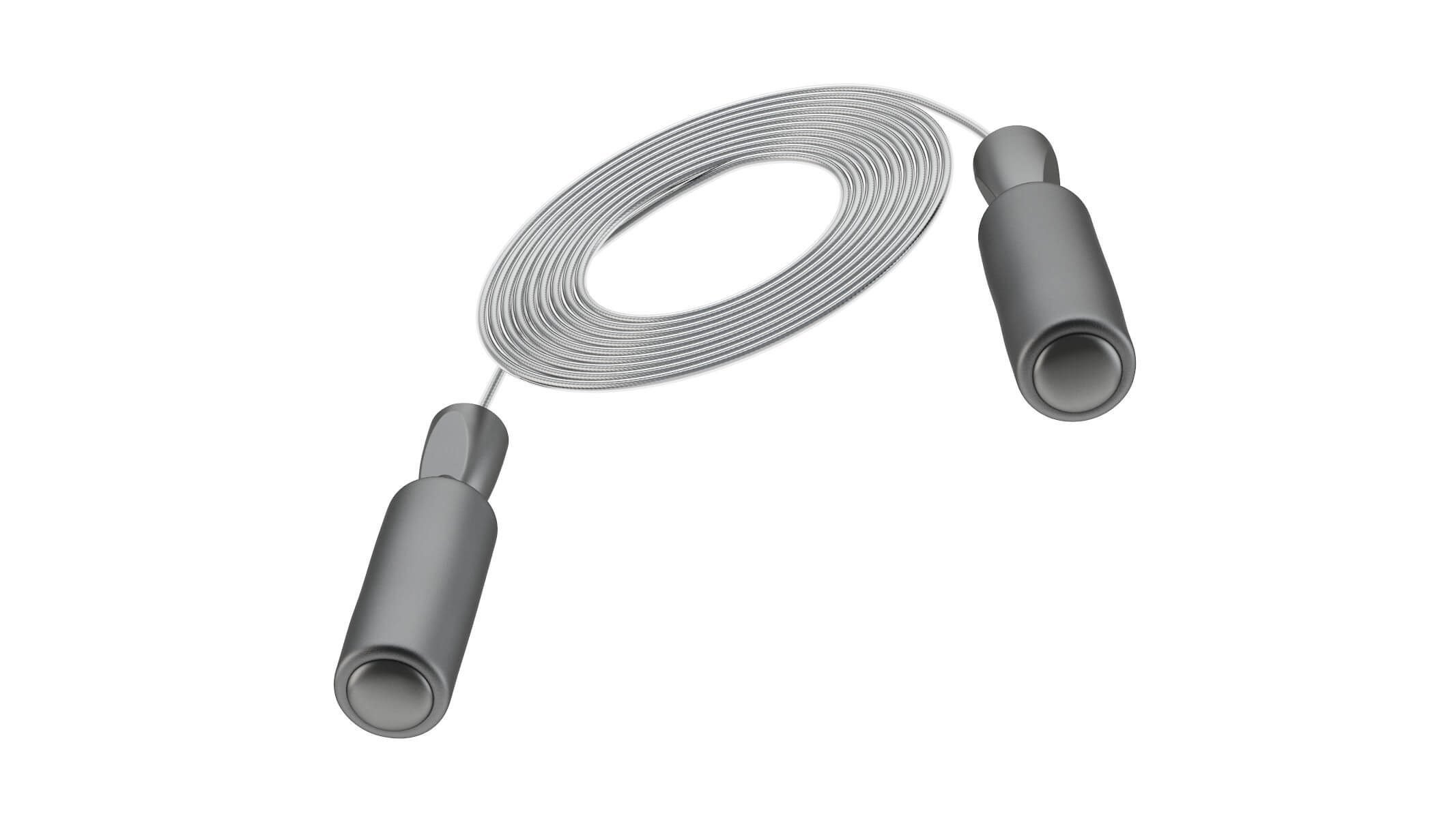Adjustable Steel Wire Jump Rope - 3D Model by frezzy