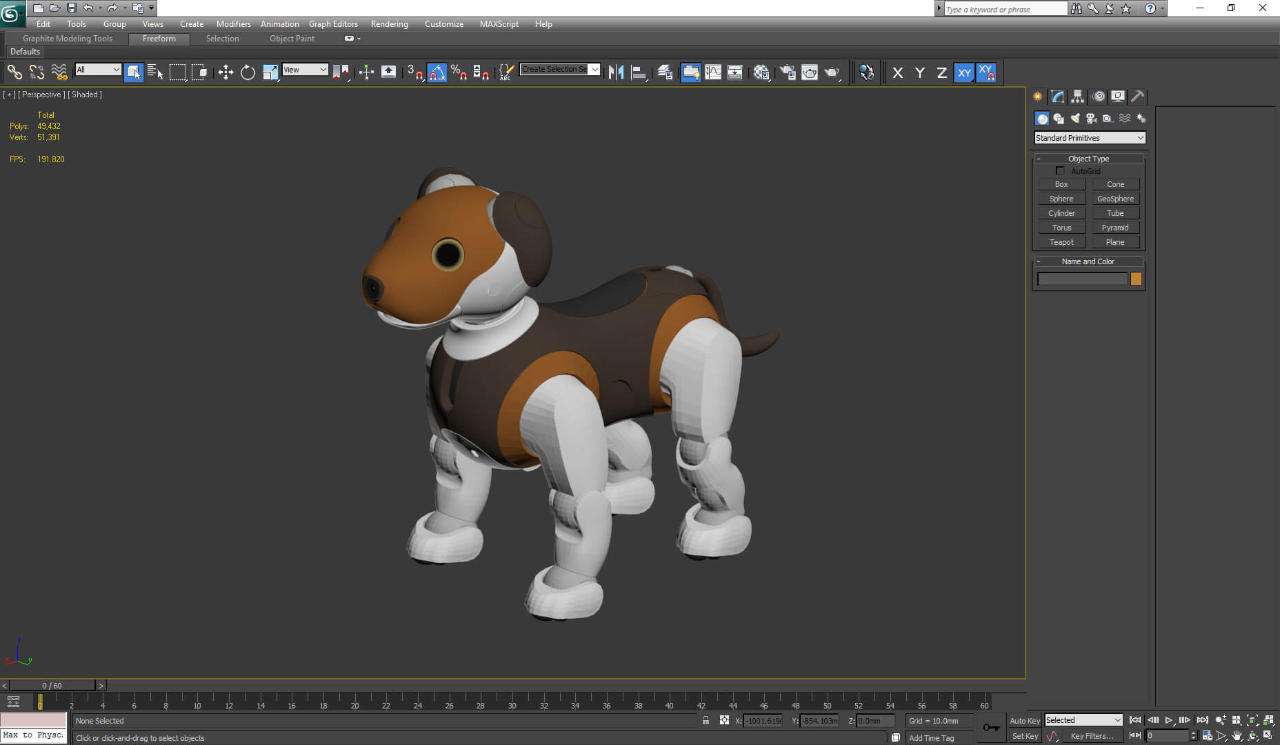 Aibo Choco - 3D Model by frezzy