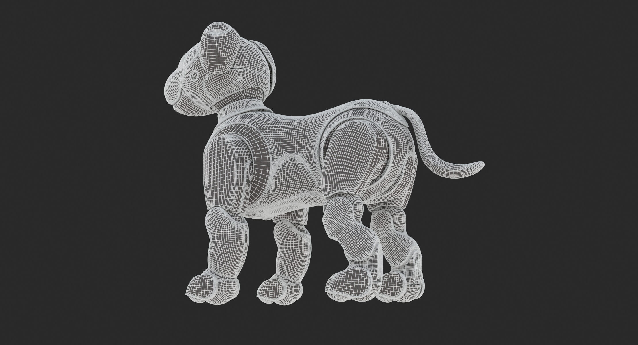 Aibo Choco - 3D Model by frezzy