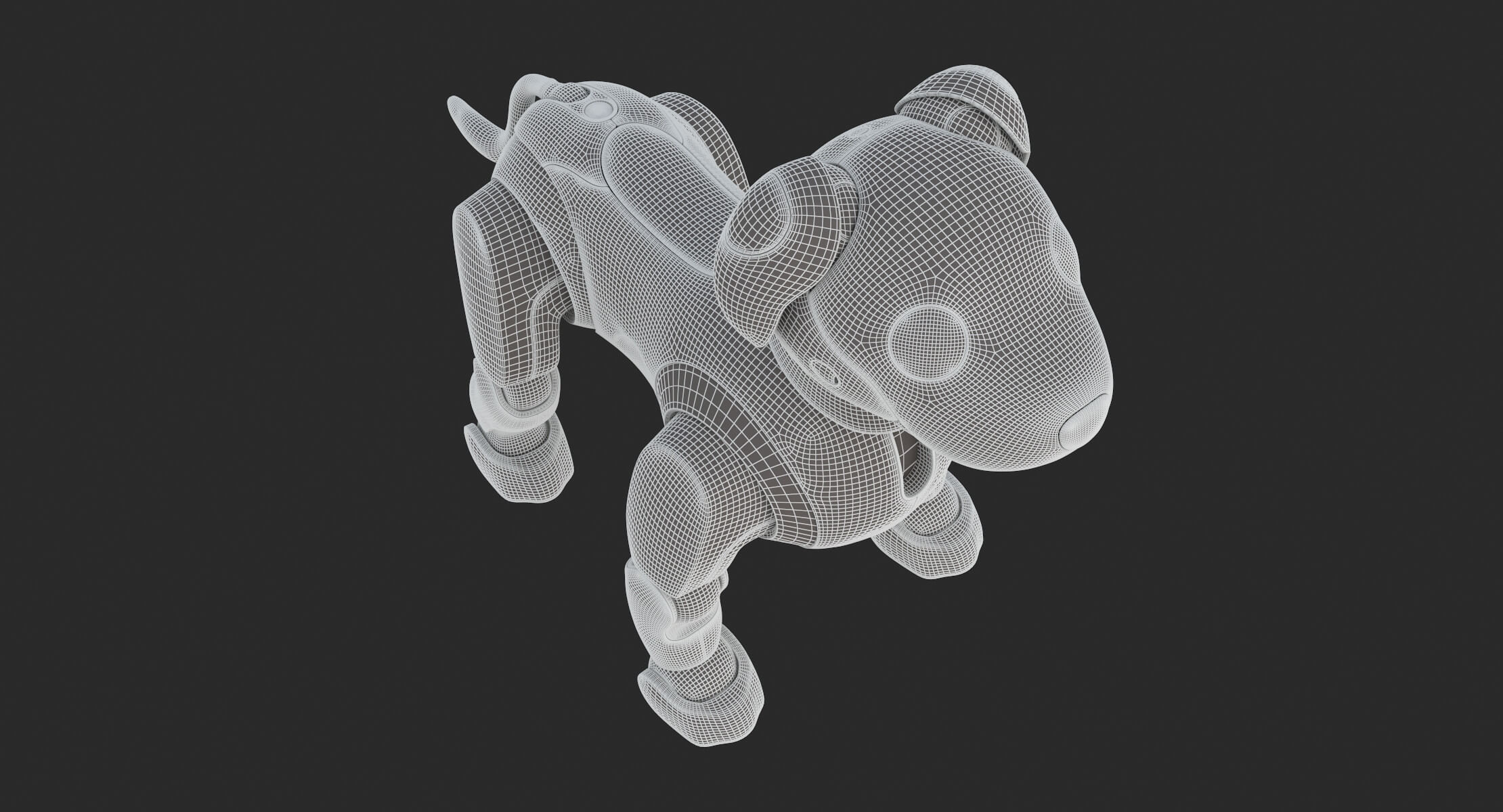 Aibo Choco - 3D Model by frezzy
