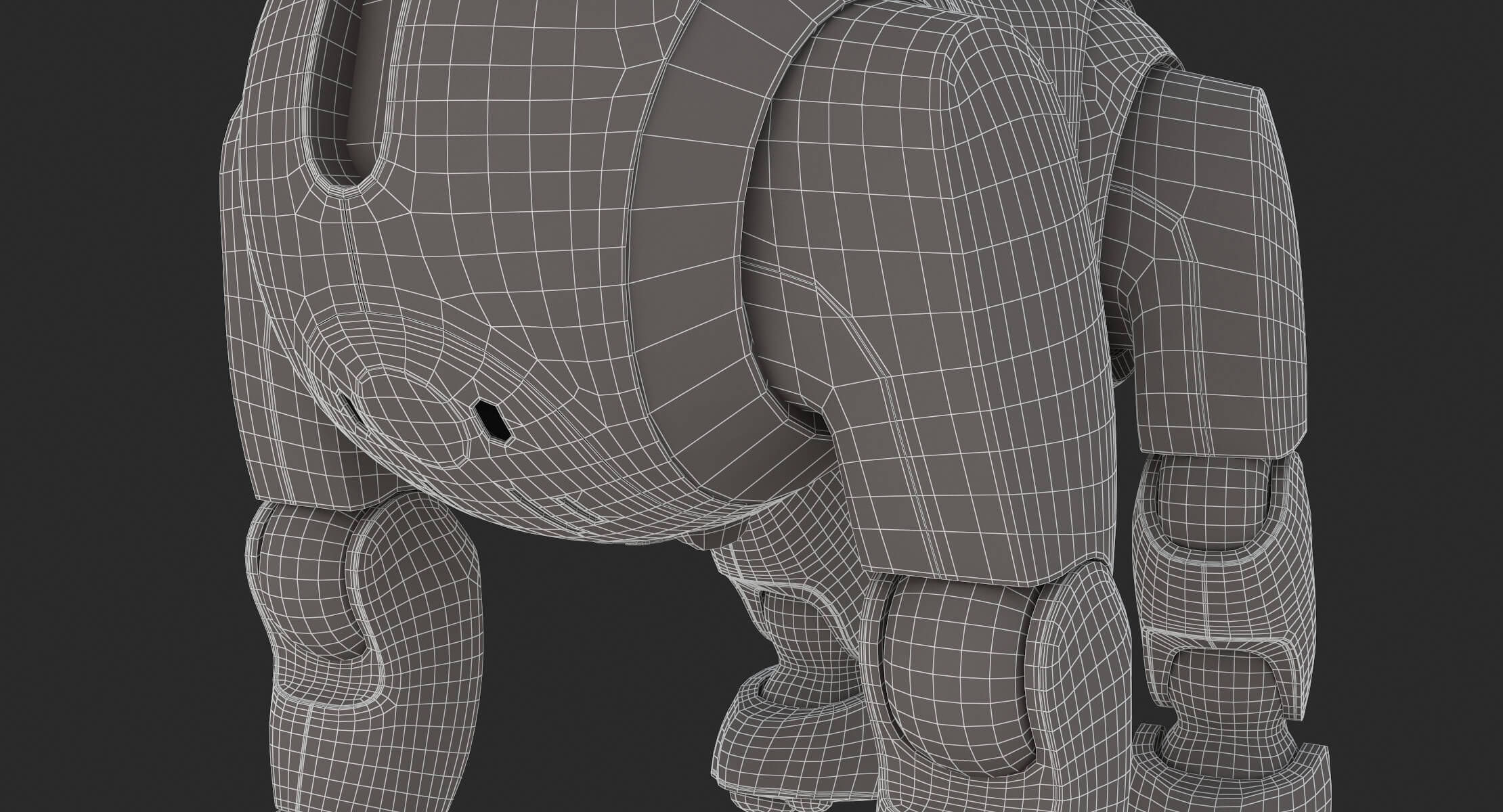 Aibo Choco - 3D Model by frezzy