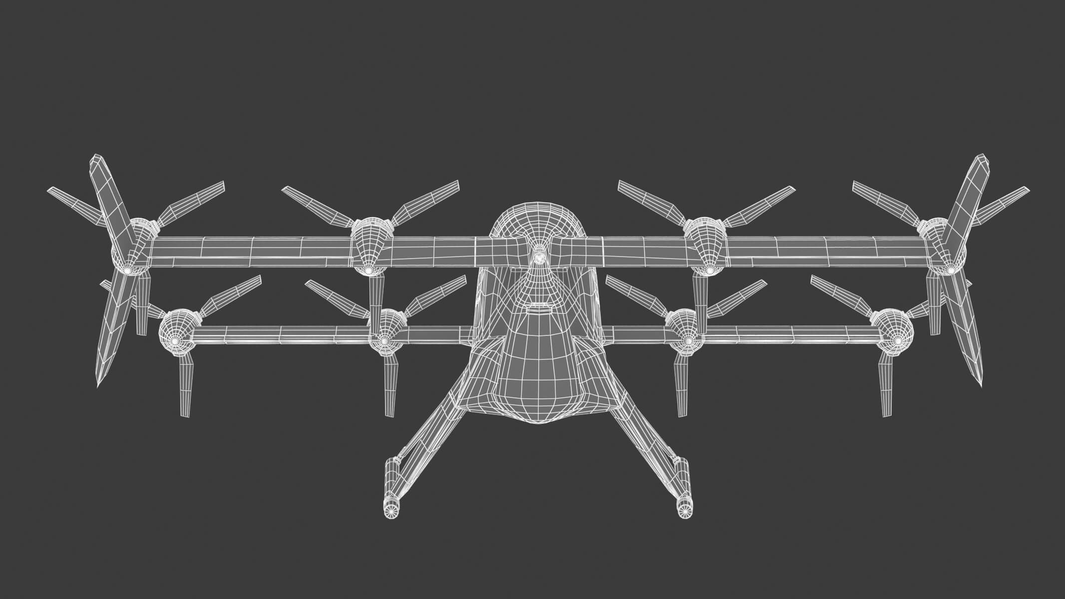 Airbus Vahana - 3D Model by frezzy