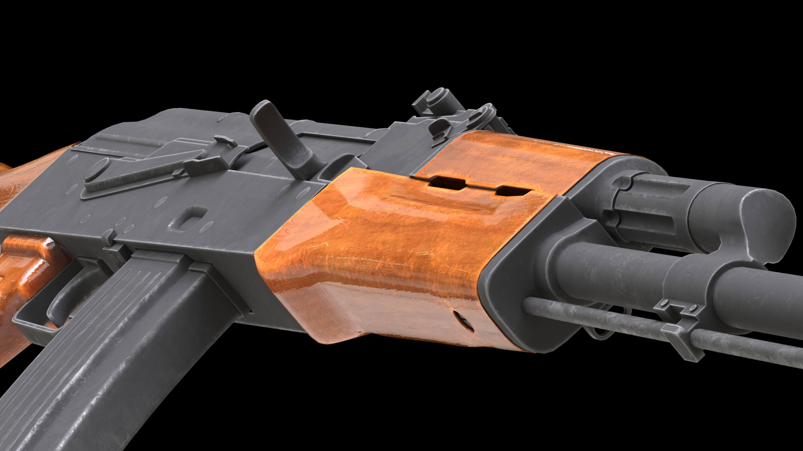 AKM - 3D Model by frezzy