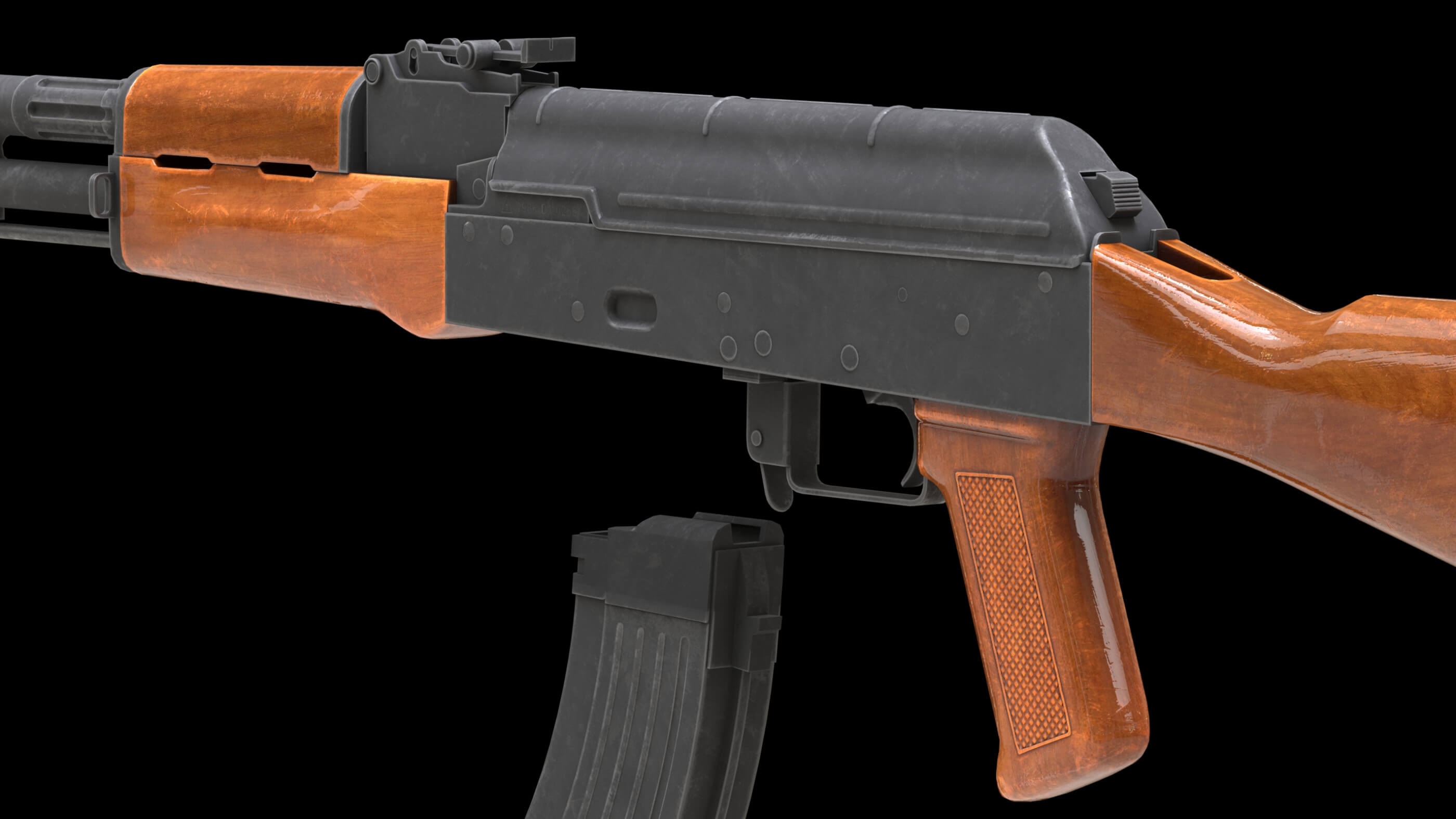 AKM - 3D Model by frezzy