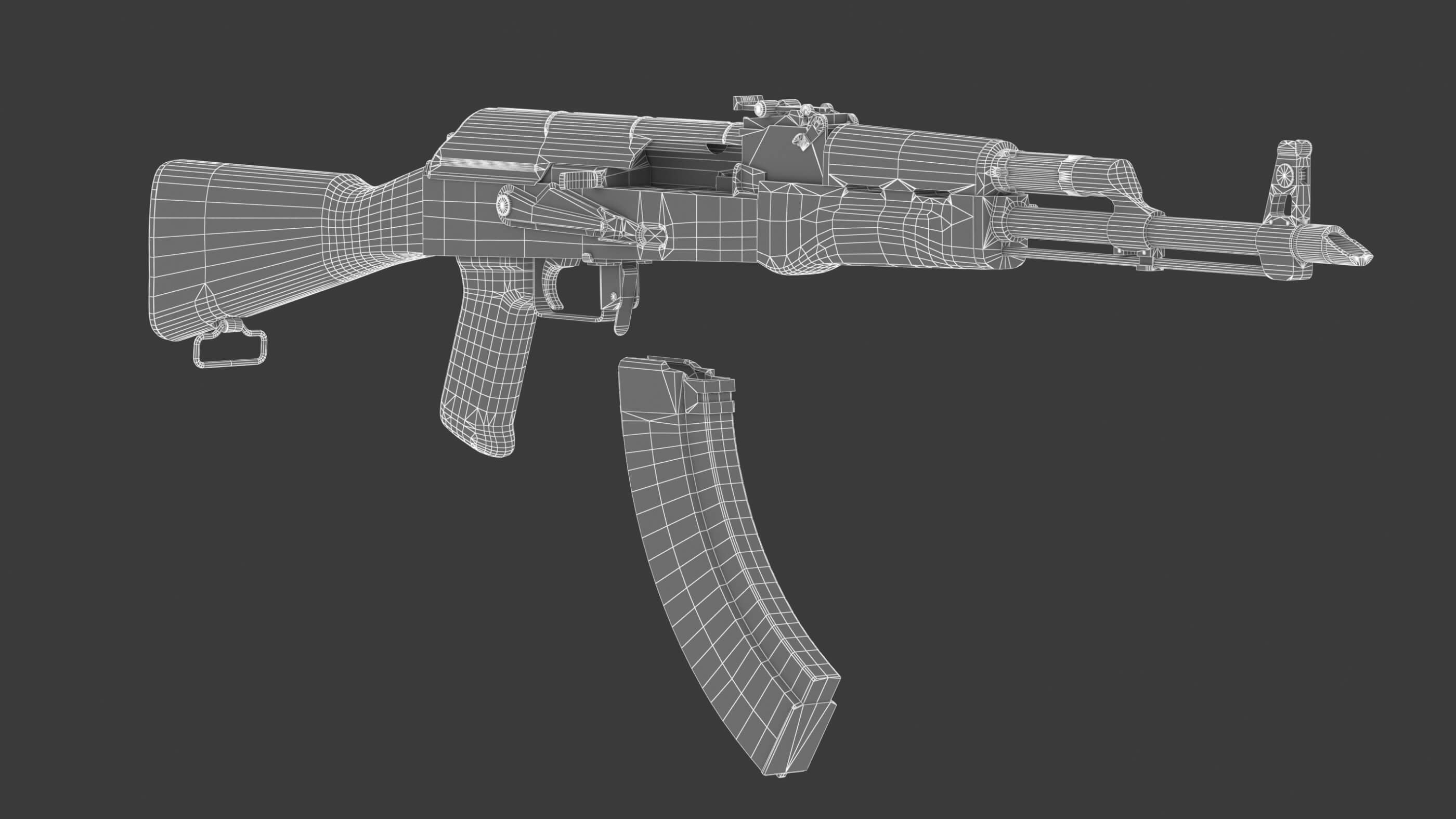 AKM - 3D Model by frezzy