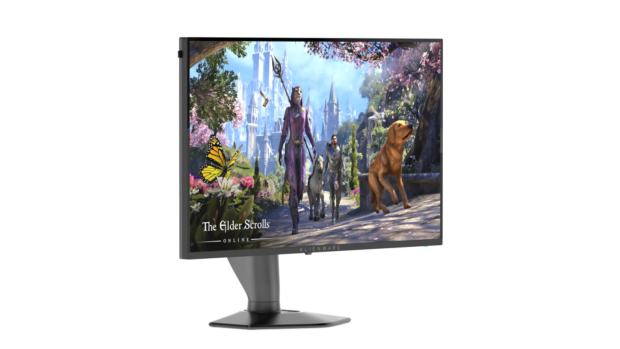 Alienware 27 4K Dual-Resolution Gaming Monitor 3D Model by frezzy