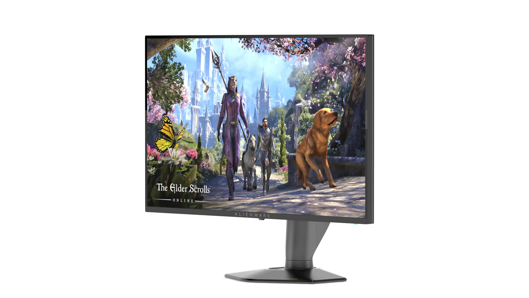 Alienware 27 4K Dual-Resolution Gaming Monitor 3D Model by frezzy