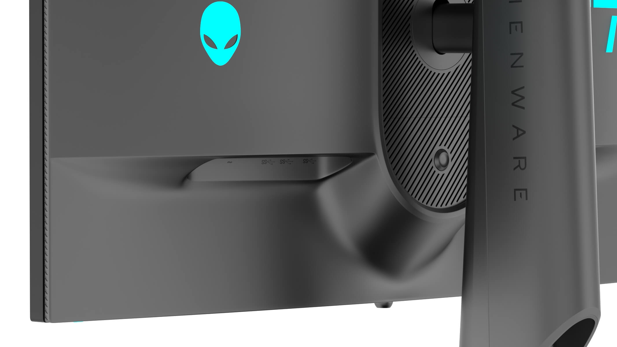 Alienware 27 4K Dual-Resolution Gaming Monitor 3D Model by frezzy