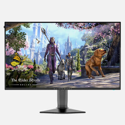 Alienware 27 4K Dual-Resolution Gaming Monitor 3D Model by frezzy