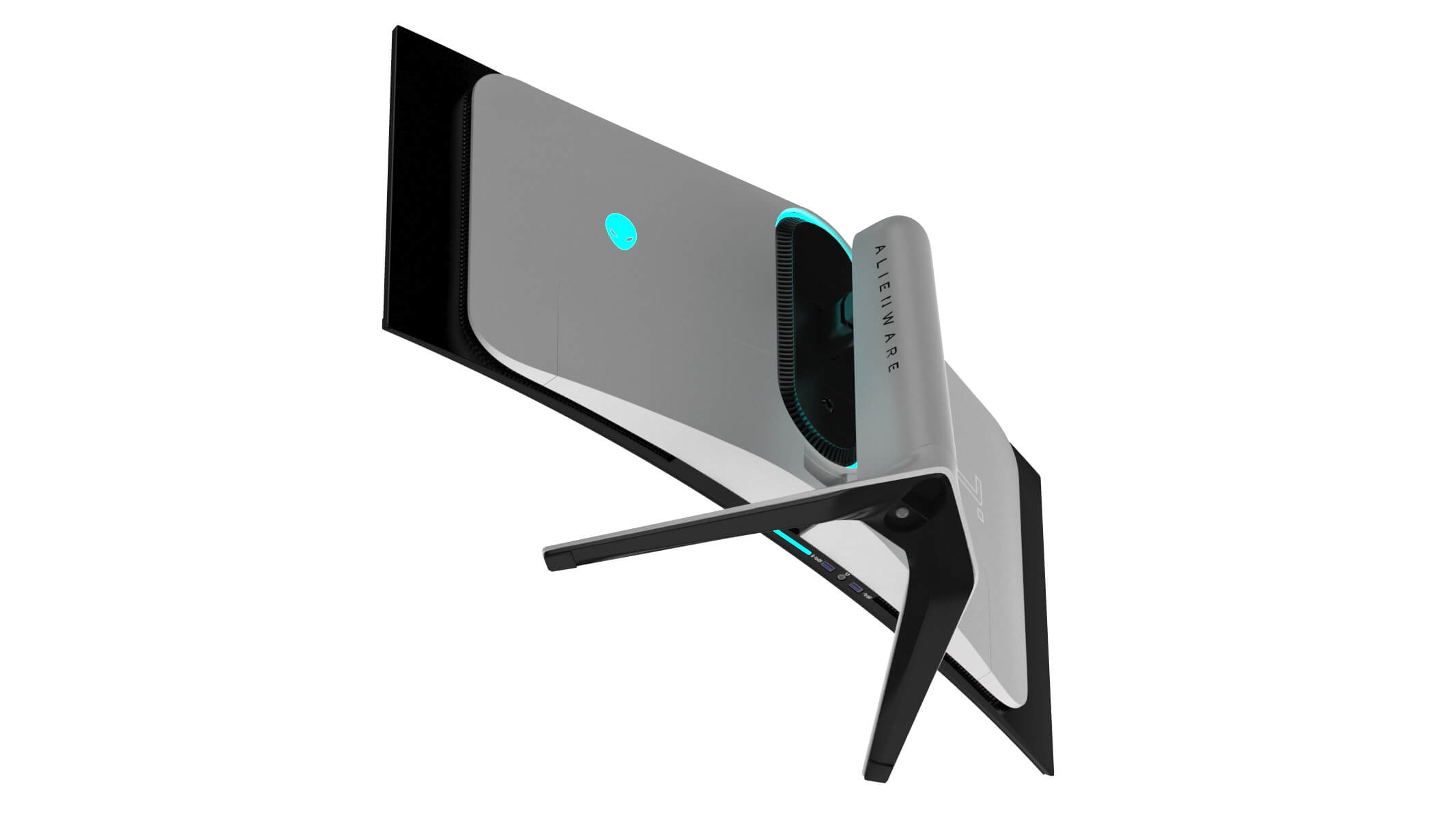 Alienware 34 Curved Qd-OLED Gaming Monitor 3D Model by frezzy