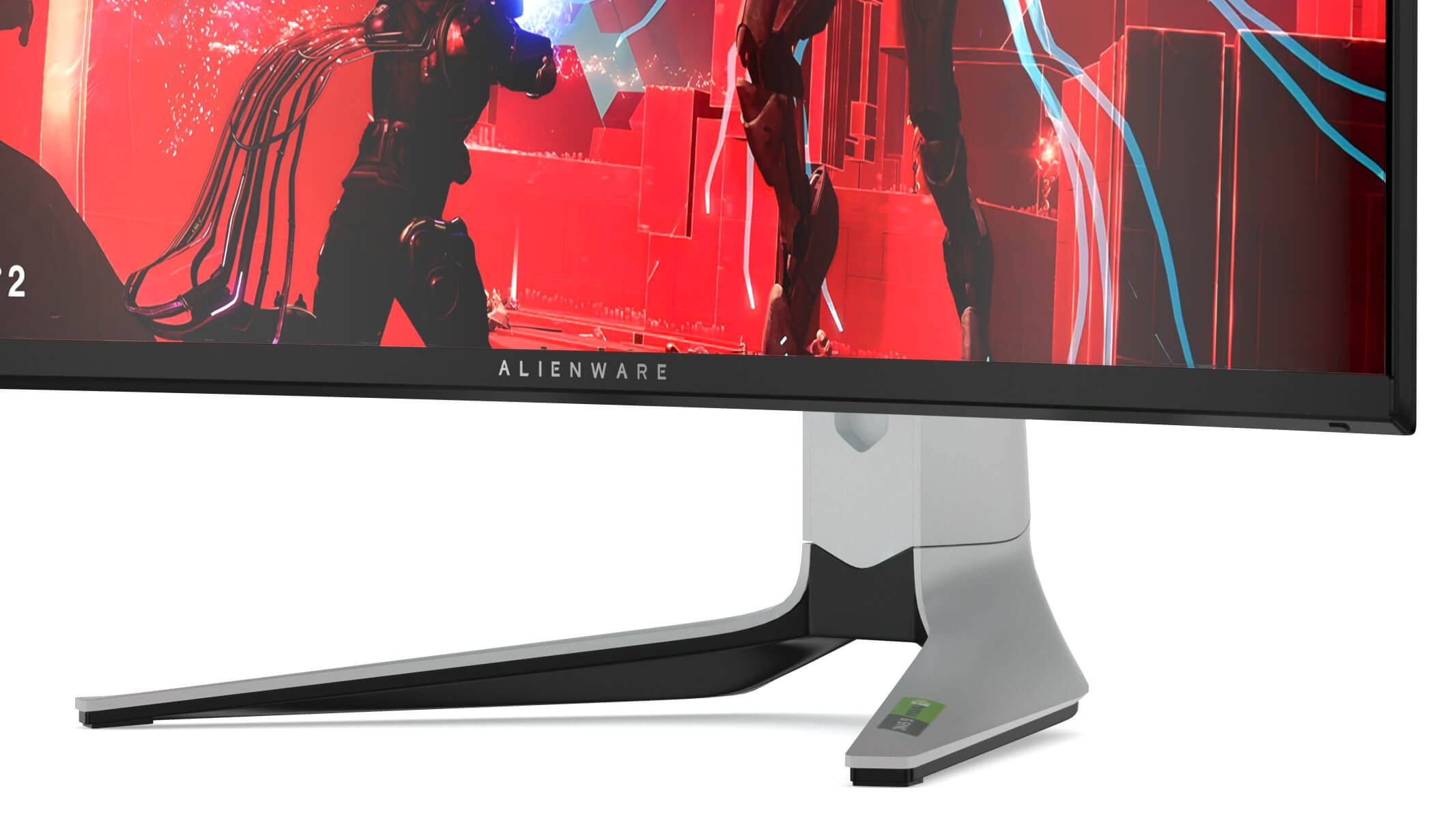 Alienware 34 Curved Qd-OLED Gaming Monitor 3D Model by frezzy