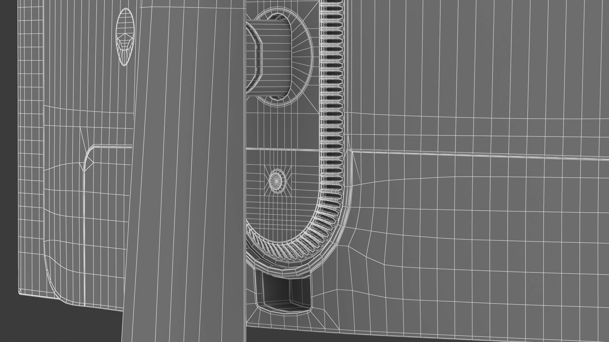 Alienware 34 Curved Qd-OLED Gaming Monitor 3D Model by frezzy