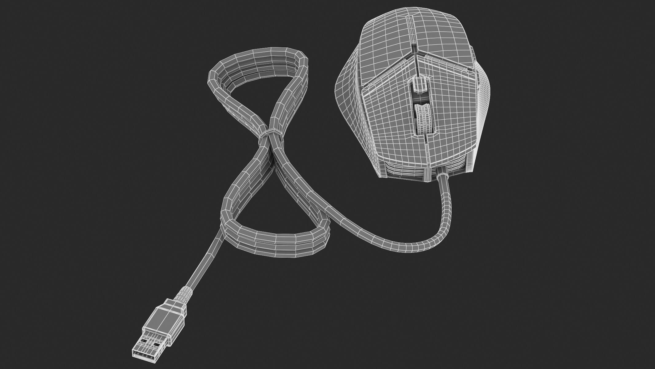 Alienware Elite Gaming Mouse AW959 - 3D Model by frezzy