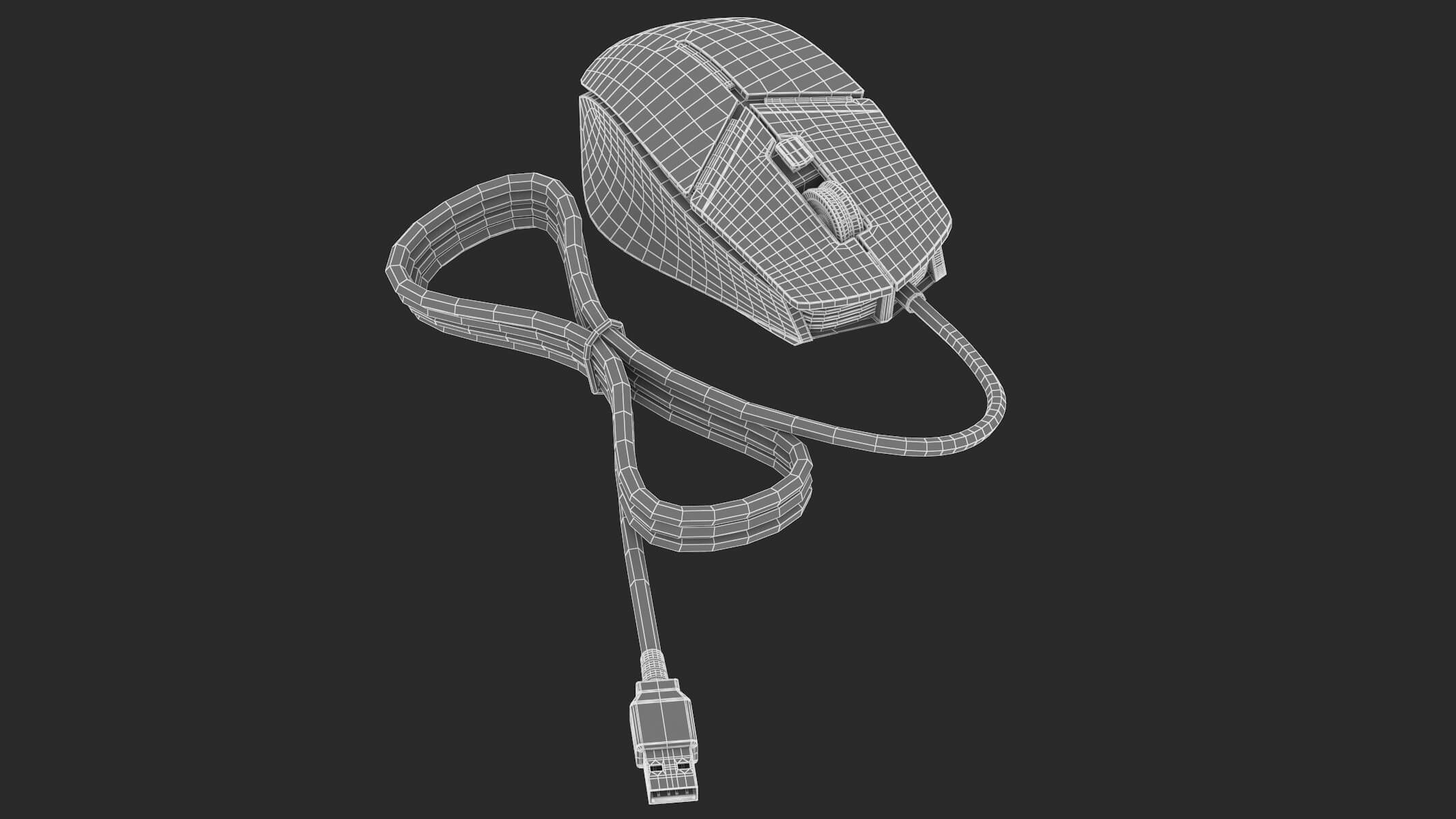 Alienware Elite Gaming Mouse AW959 - 3D Model by frezzy