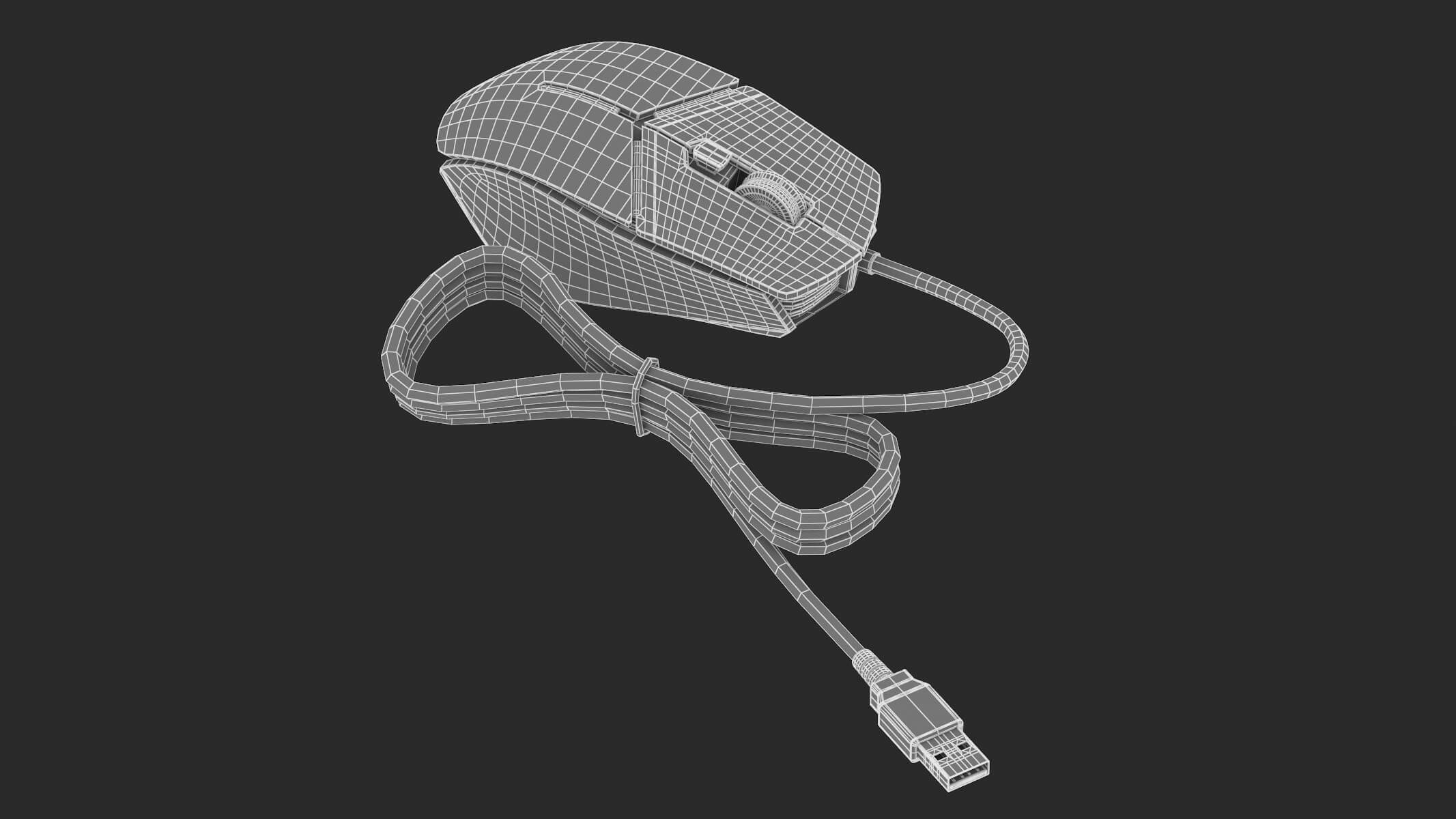 Alienware Elite Gaming Mouse AW959 - 3D Model by frezzy