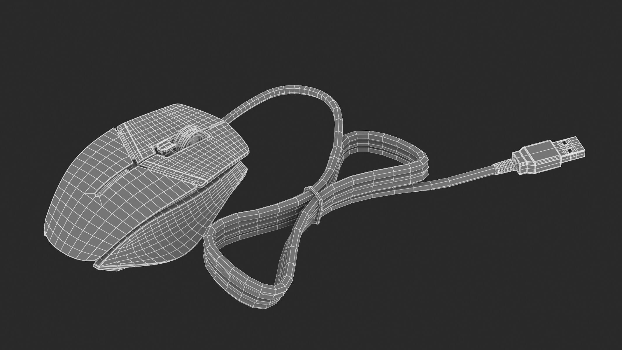 Alienware Elite Gaming Mouse AW959 - 3D Model by frezzy