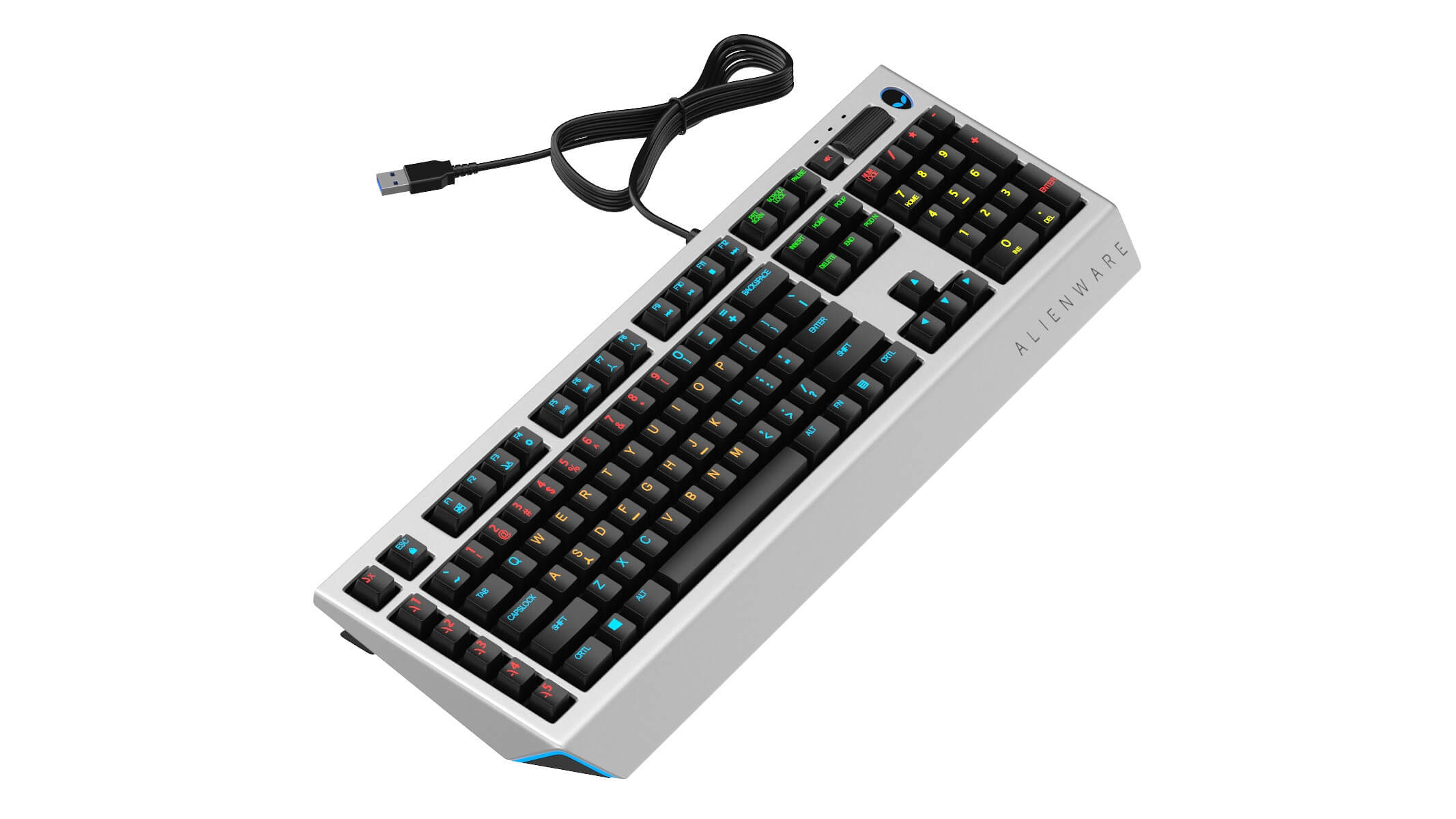 Alienware Pro Gaming Keyboard AW768 - 3D Model by frezzy