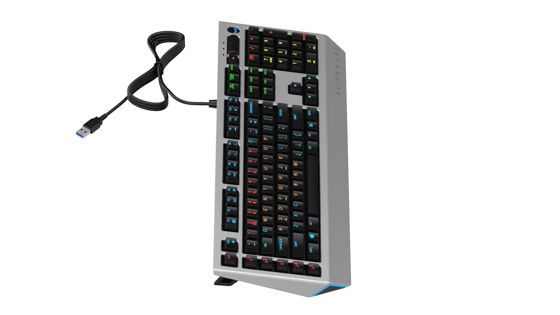 Alienware Pro Gaming Keyboard AW768 - 3D Model by frezzy