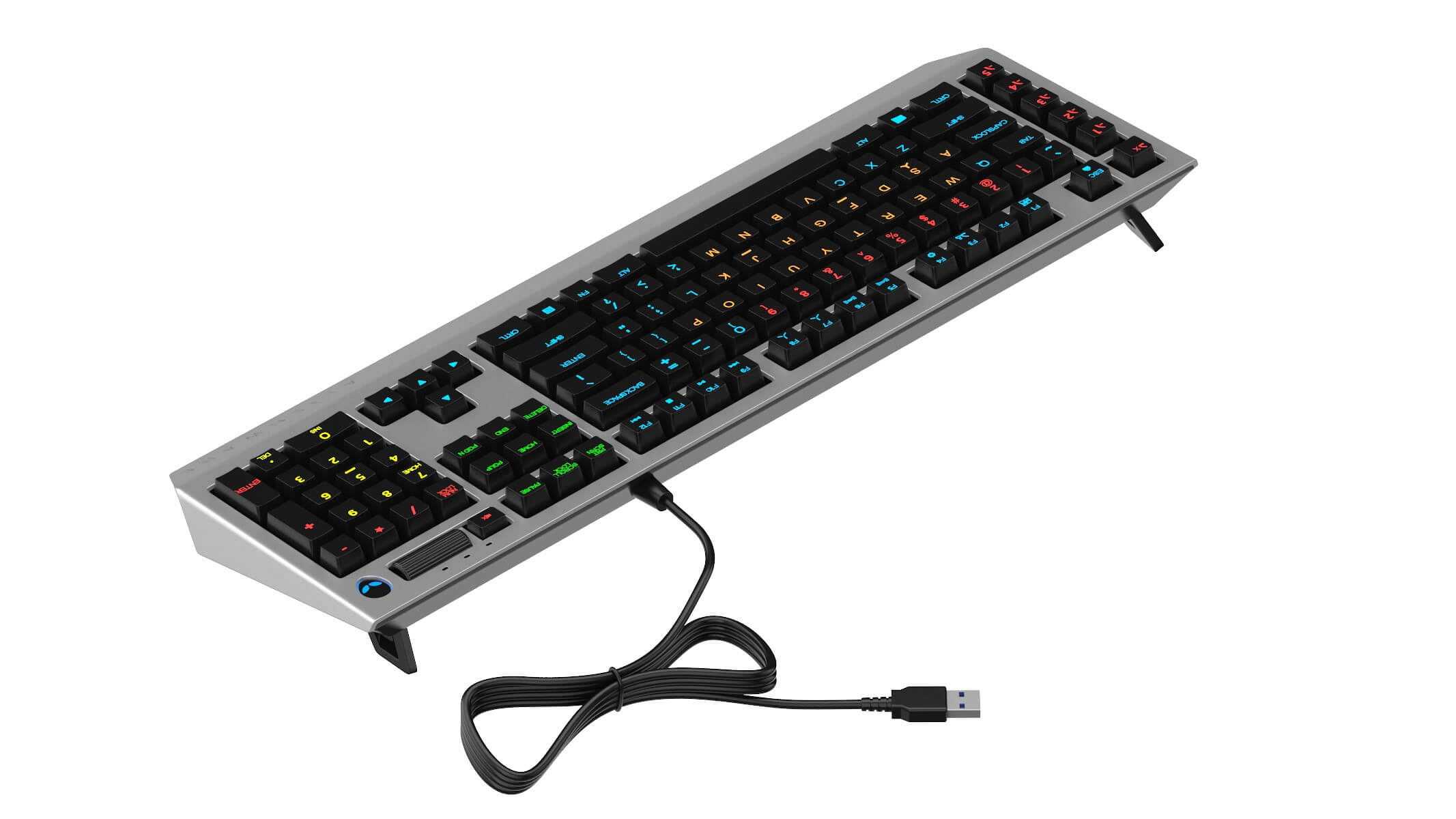 Alienware Pro Gaming Keyboard AW768 - 3D Model by frezzy