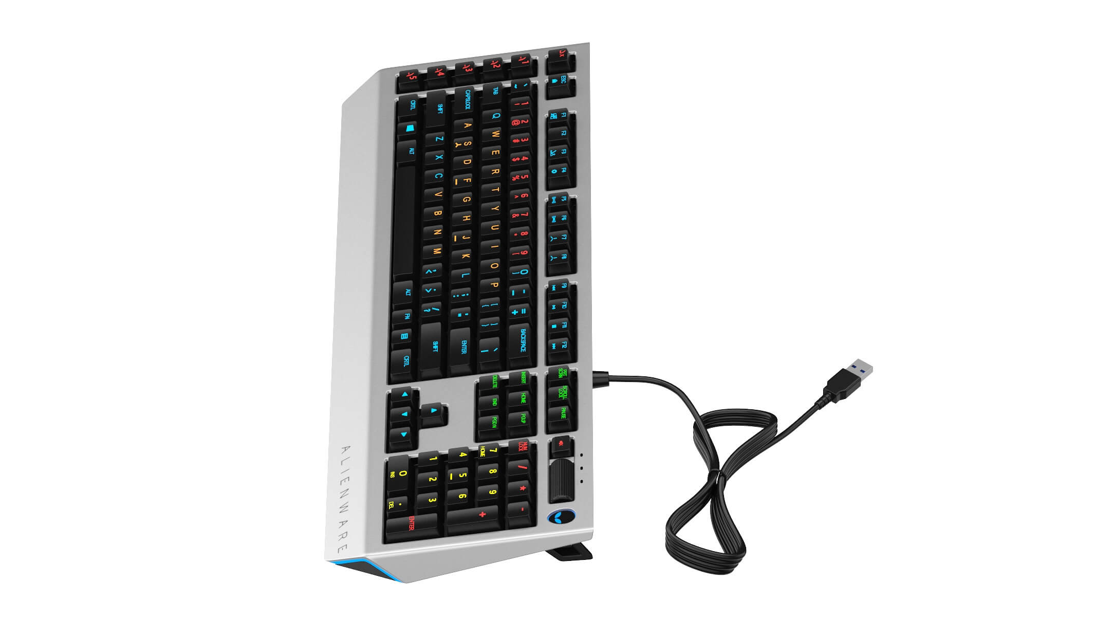 Alienware Pro Gaming Keyboard AW768 - 3D Model by frezzy