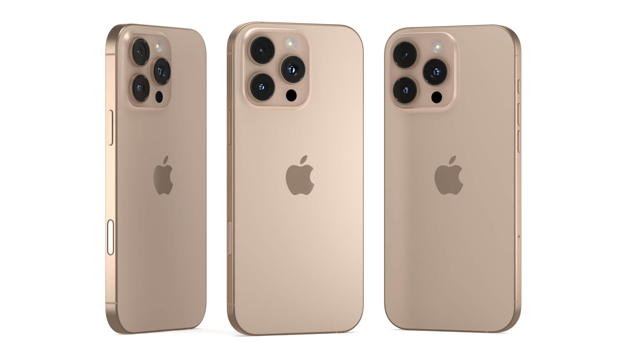 All The Colors of The Apple iPhone 16 Pro Max Titanium - 3D Model by frezzy
